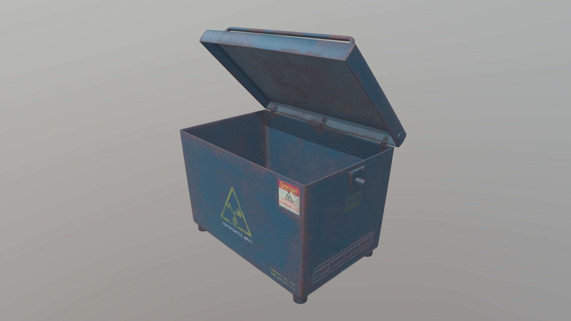 Container Garbage Trash - Low-poly - Buy Royalty Free 3D model by ...