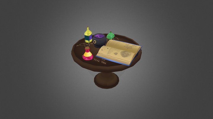 Table-photoshop 3D models - Sketchfab