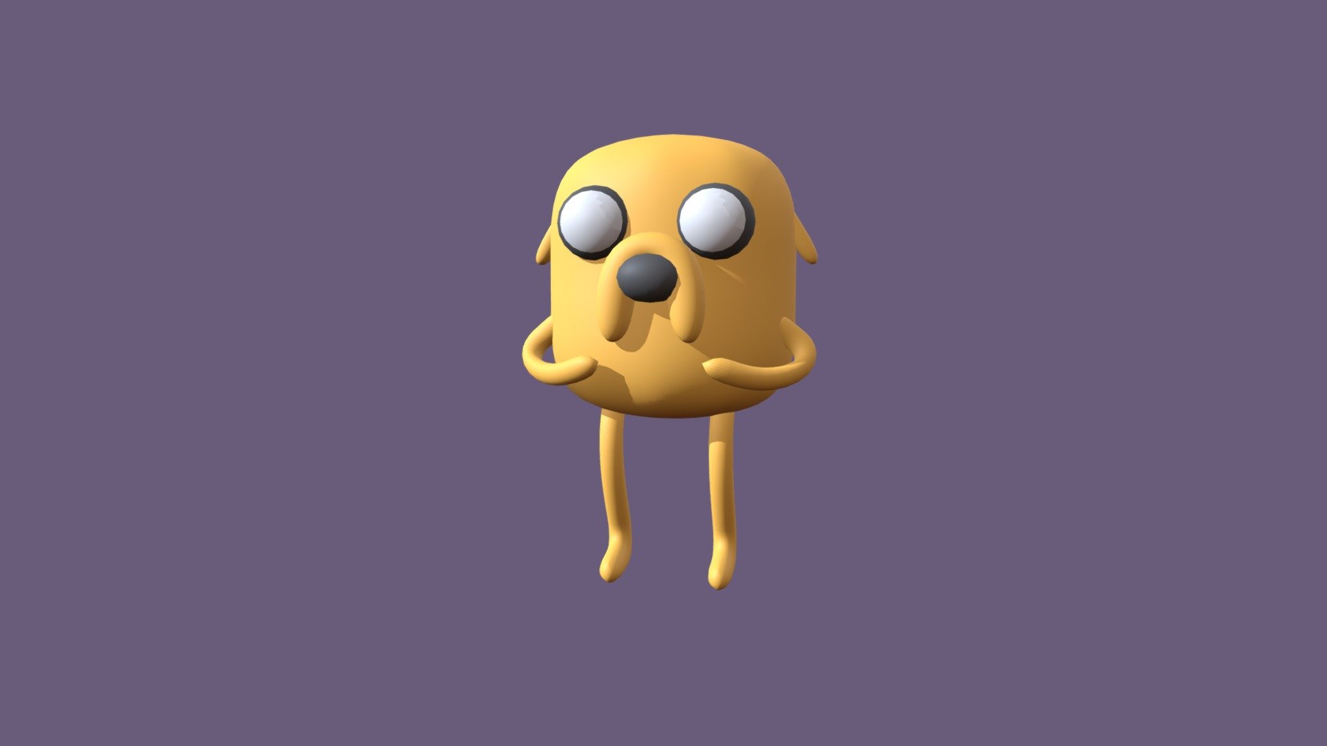 jake the dog - 3D model by Sea (@qoursx2) [f6bb498] - Sketchfab