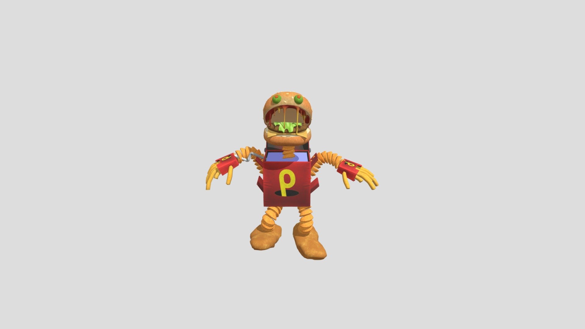 Lunchy Boo (Projct Playtime) - Download Free 3D model by noha ...