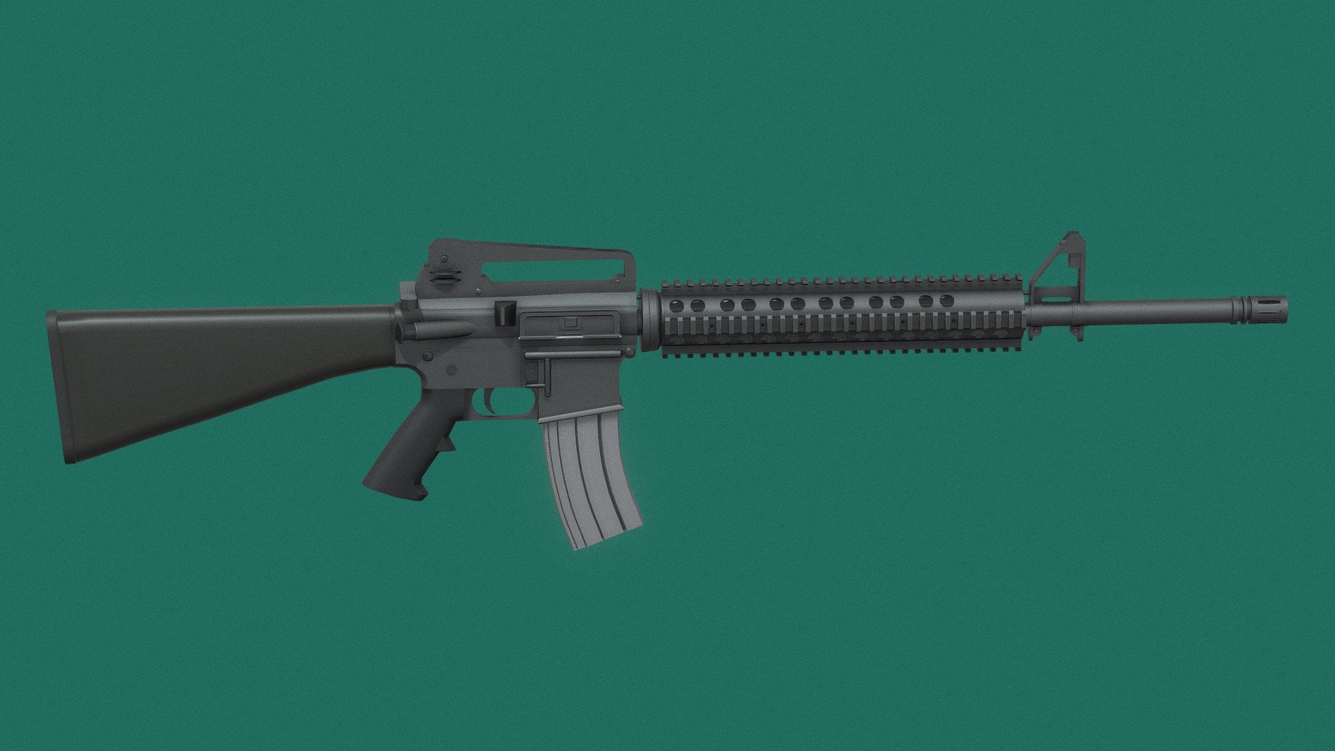 M16A3 - 3D model by momsboxtv [f6bc877] - Sketchfab