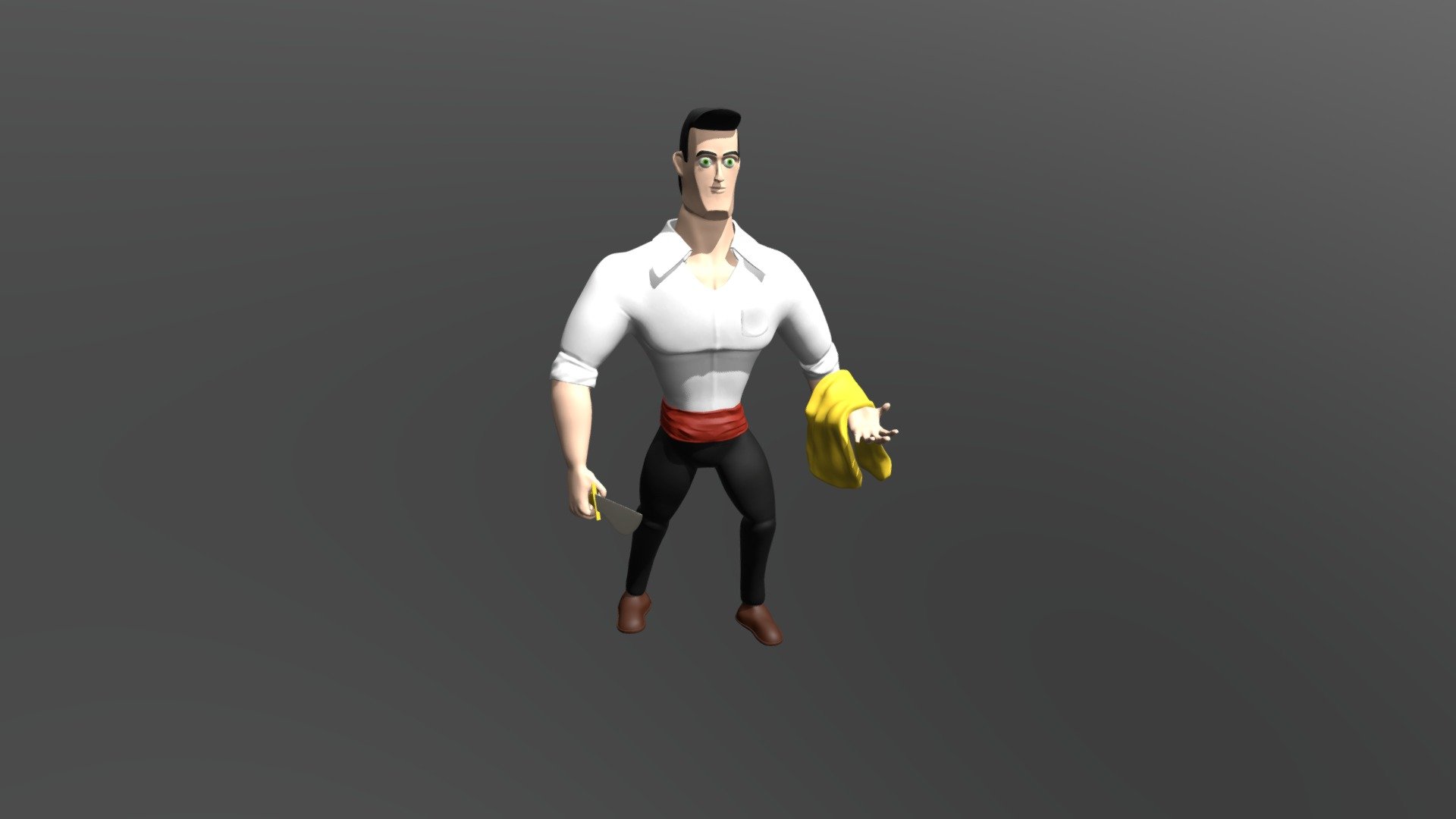 El Valiente - 3D model by Cletus Fernandes (@Cletscool) [f6bc9b8 ...