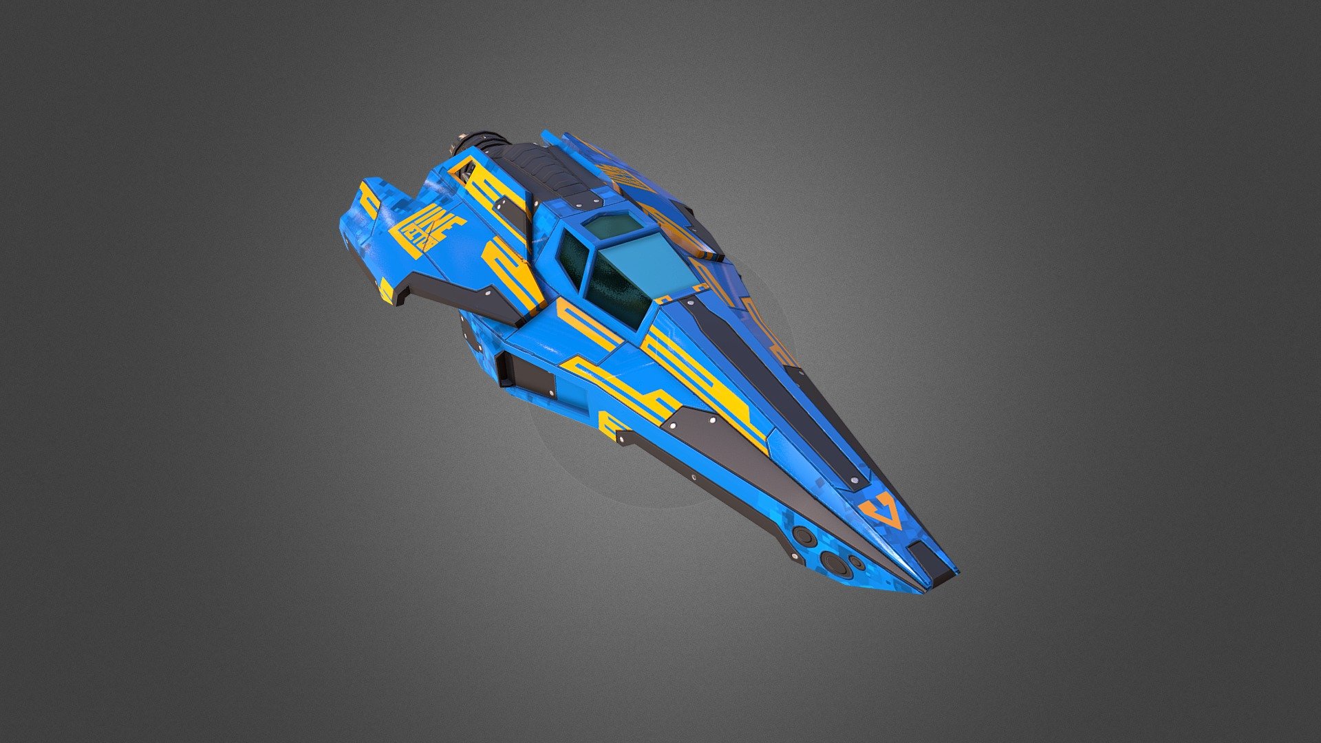 Viper Racing Ship - Buy Royalty Free 3D model by Kayla Hill (@kaylahill ...