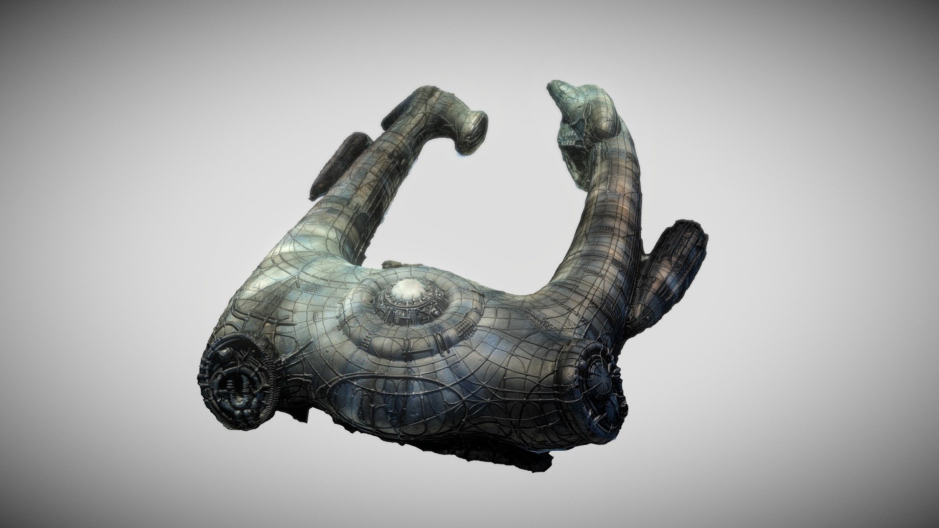 Alien spaceship - Download Free 3D model by m.holan5d [f6bd934] - Sketchfab