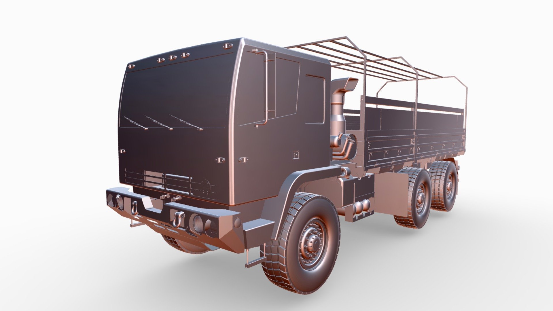 LMTV 6X6 military truck esboço - 3D model by lm9241221 [f6be681 ...