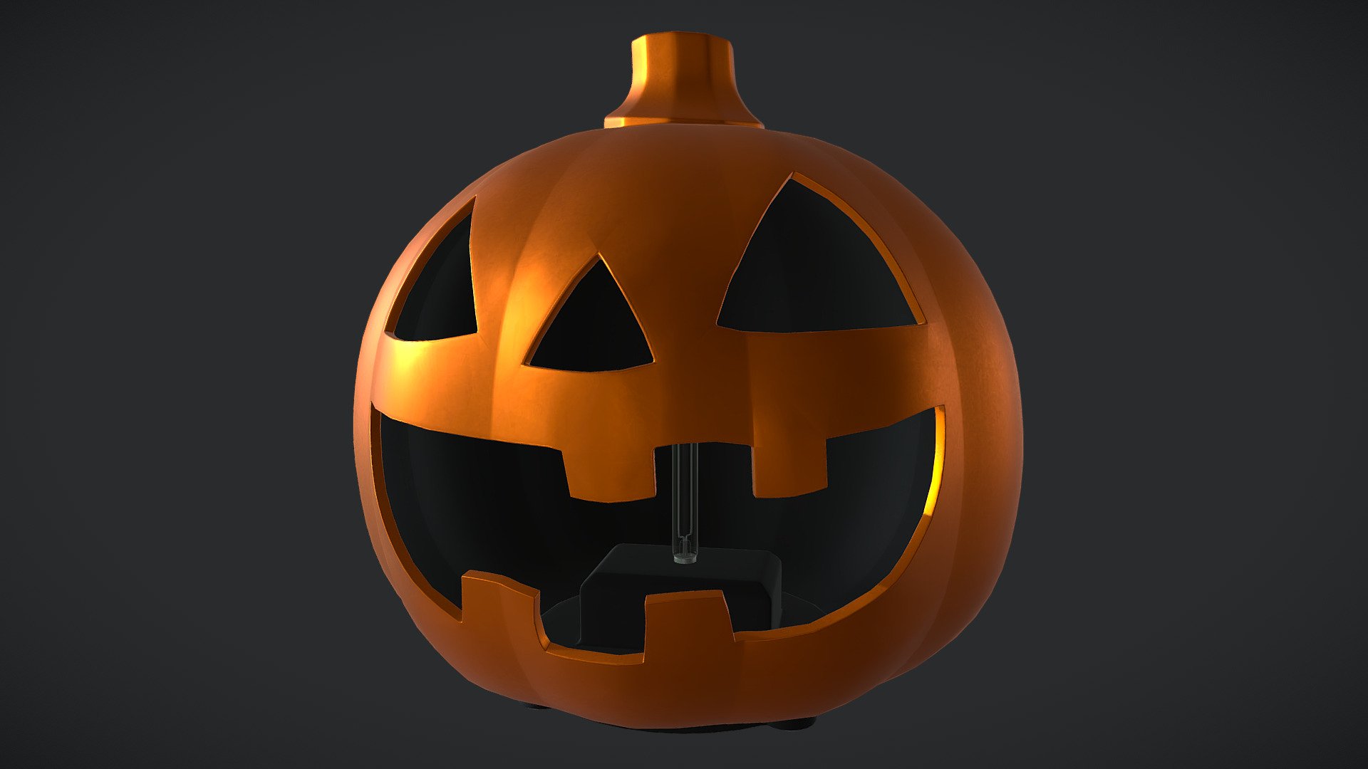 Halloween Pumpkin Decoration - 3D model by FullSail3DF [f6c02f3 ...