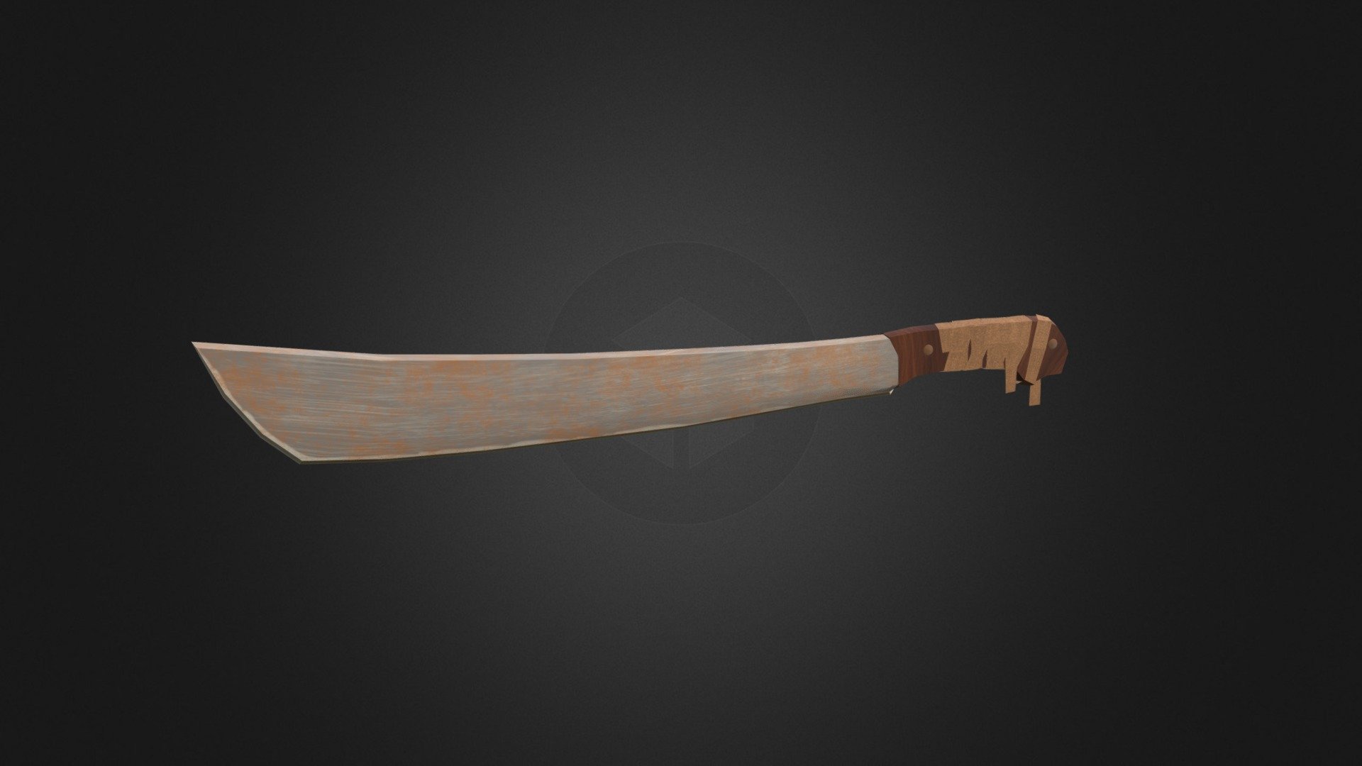 Machete for games - 3D model by simon.lu [f6c039f] - Sketchfab