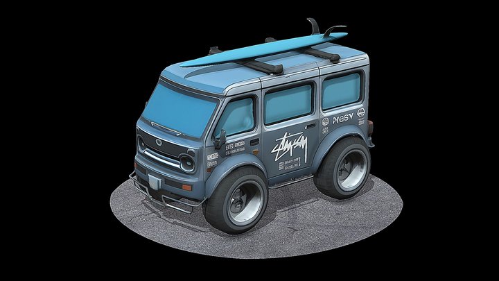 Camper 3D models - Sketchfab