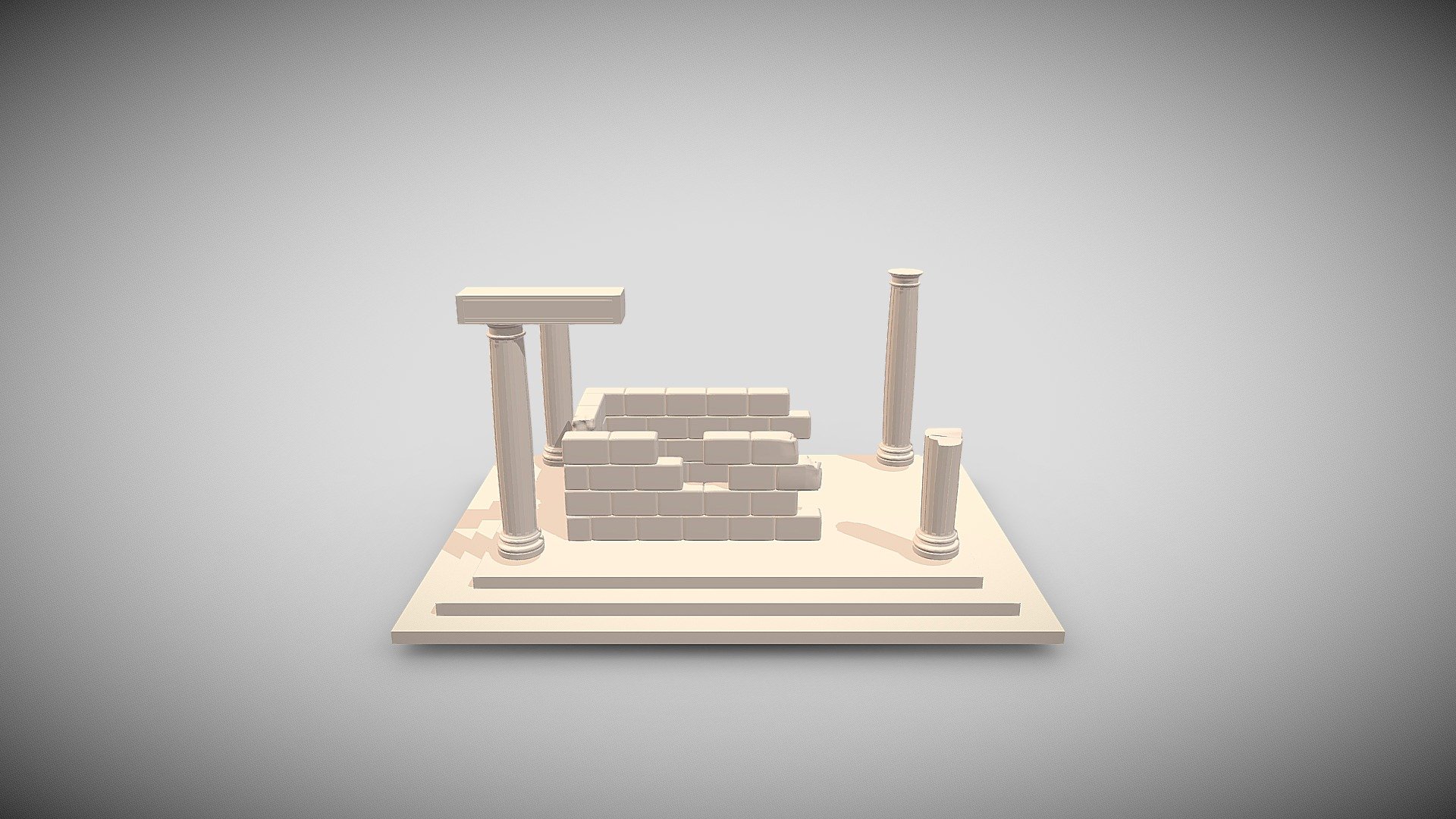 pillars - 3D model by jaehoAhn [f6c10a3] - Sketchfab