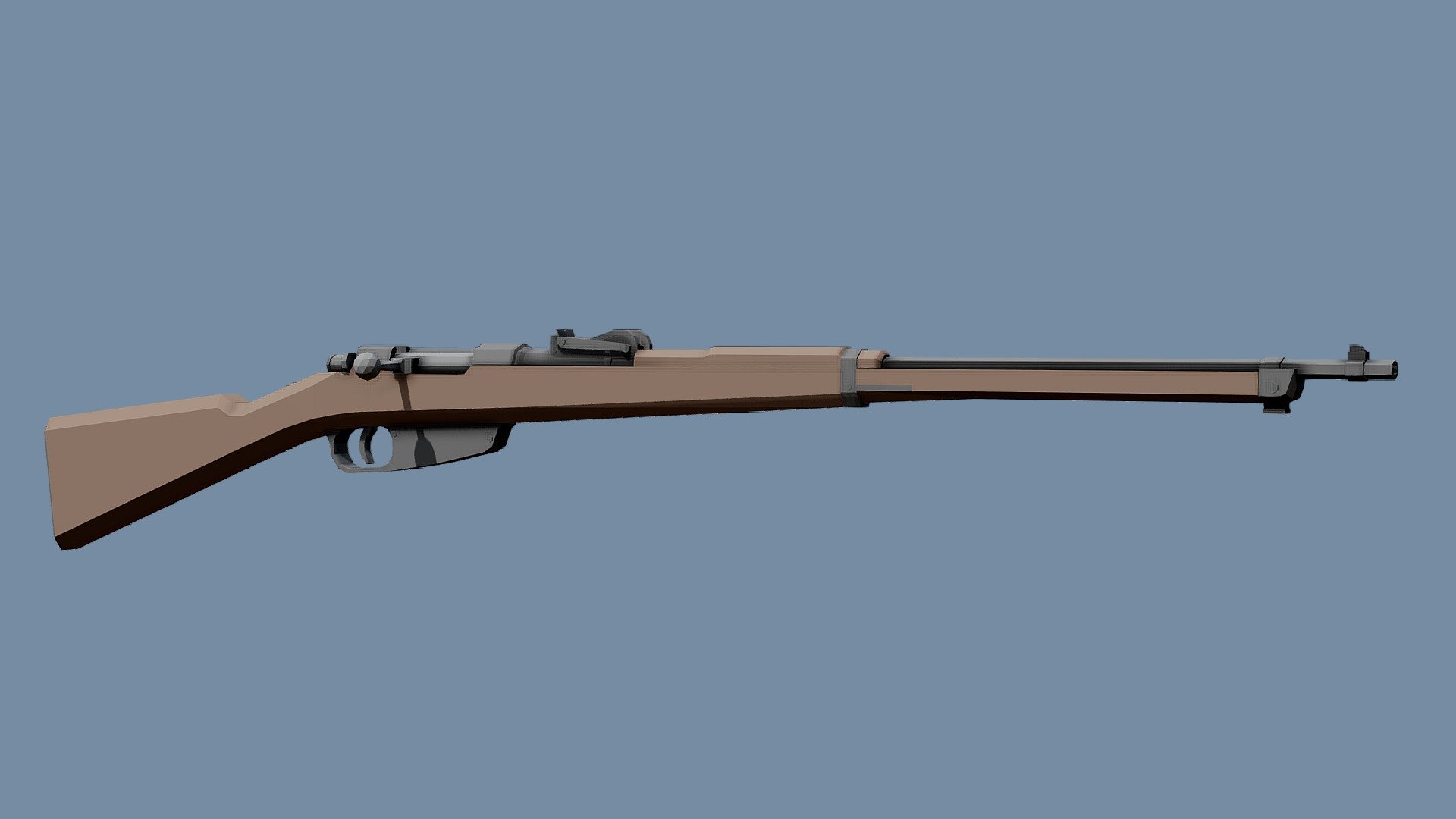 Low-Poly Carcano M1891 - Download Free 3D model by TastyTony [f6c1a59 ...