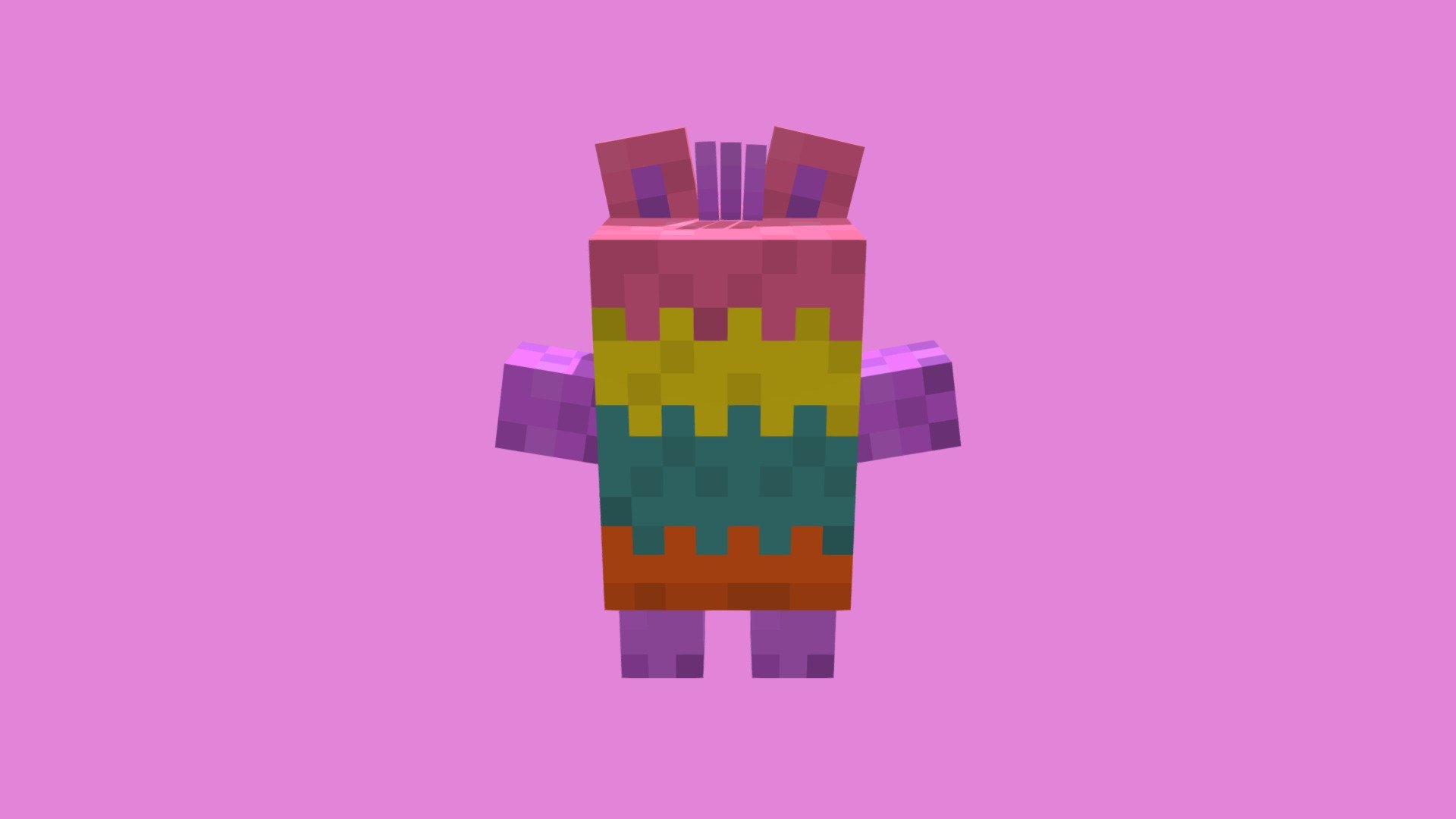 Pinata - 3D model by alexmongamer [f6c307c] - Sketchfab