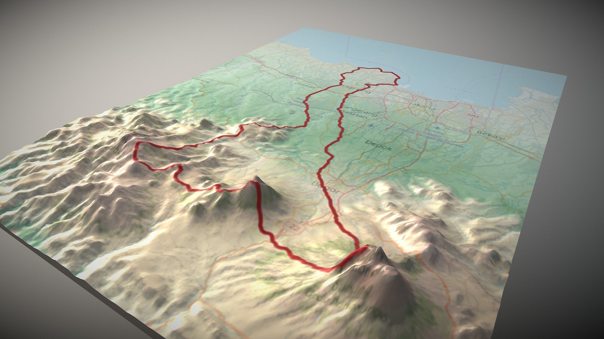 DAS Cisadane - 3D model by Up9i Henry (@phibee) [f6c428f] - Sketchfab