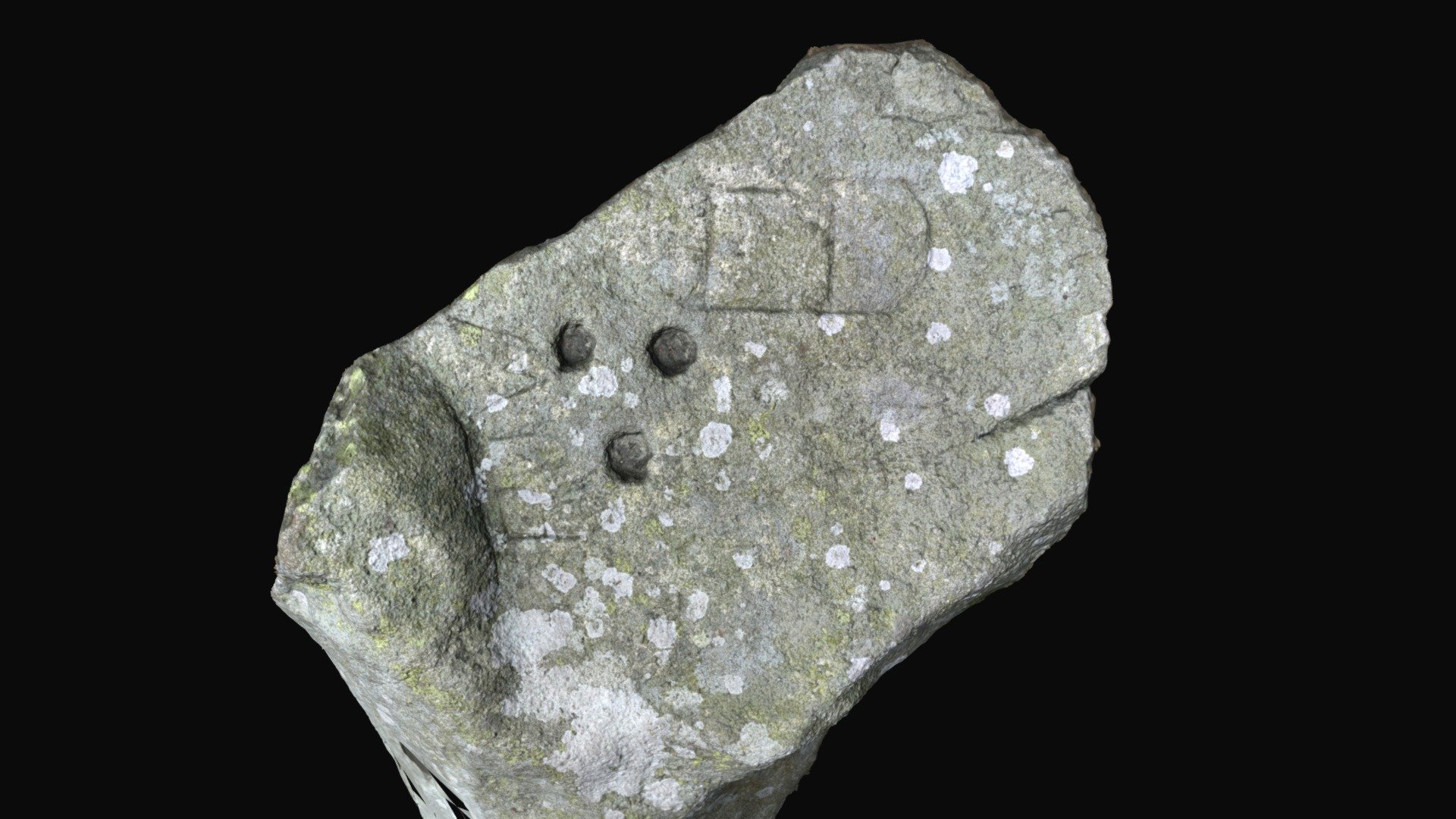Ballyedmonduff Cup-Marked Stone (DU025) - Download Free 3D model by ...