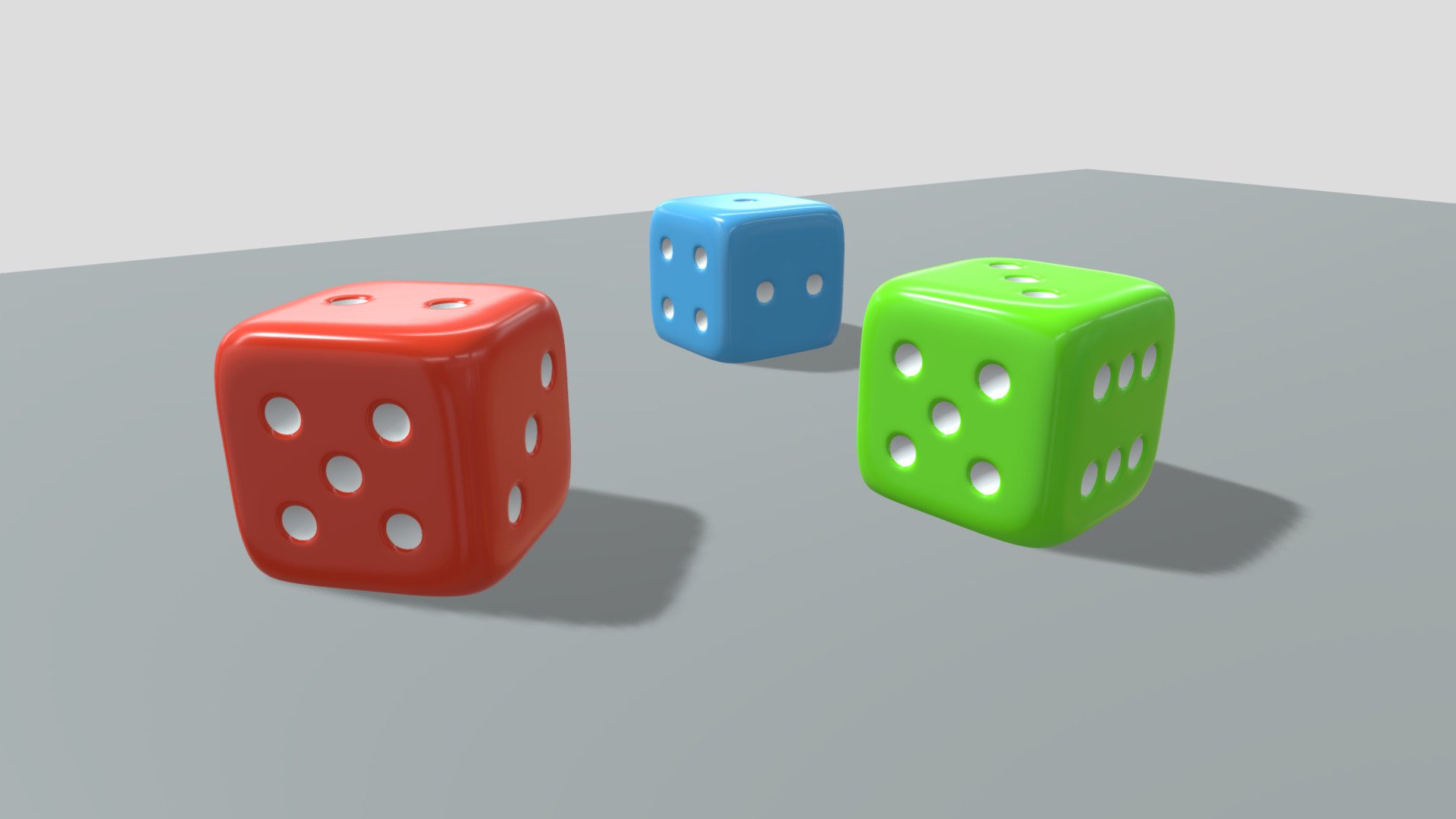 3 shoot dice - 3D model by swjeta [f6c554e] - Sketchfab