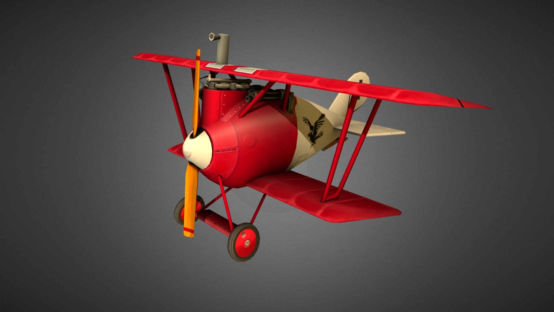 Pfalz DIII.a - Stylized Plane - 3D model by Ruben Van Ostaeyen ...