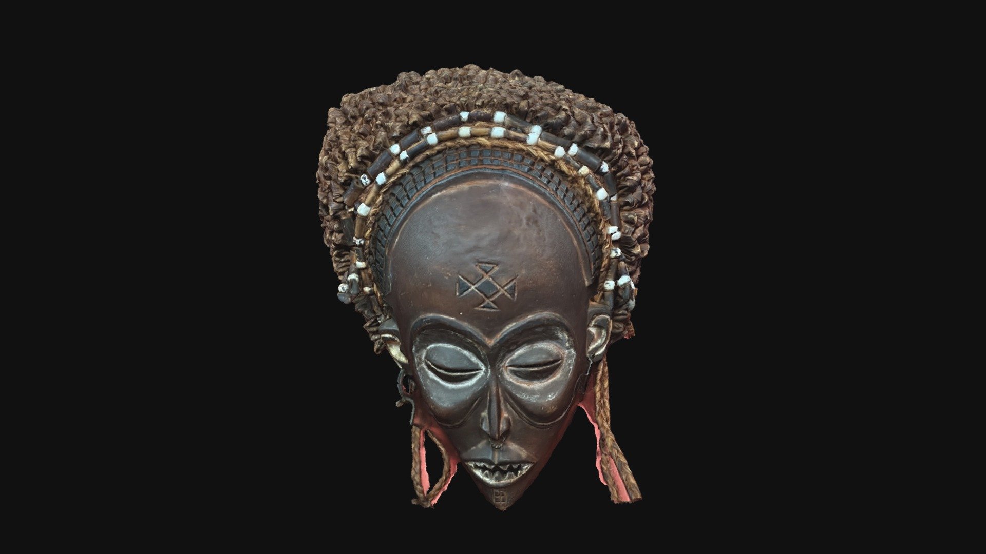 East African ceremonial mask - Buy Royalty Free 3D model by Lisa ...