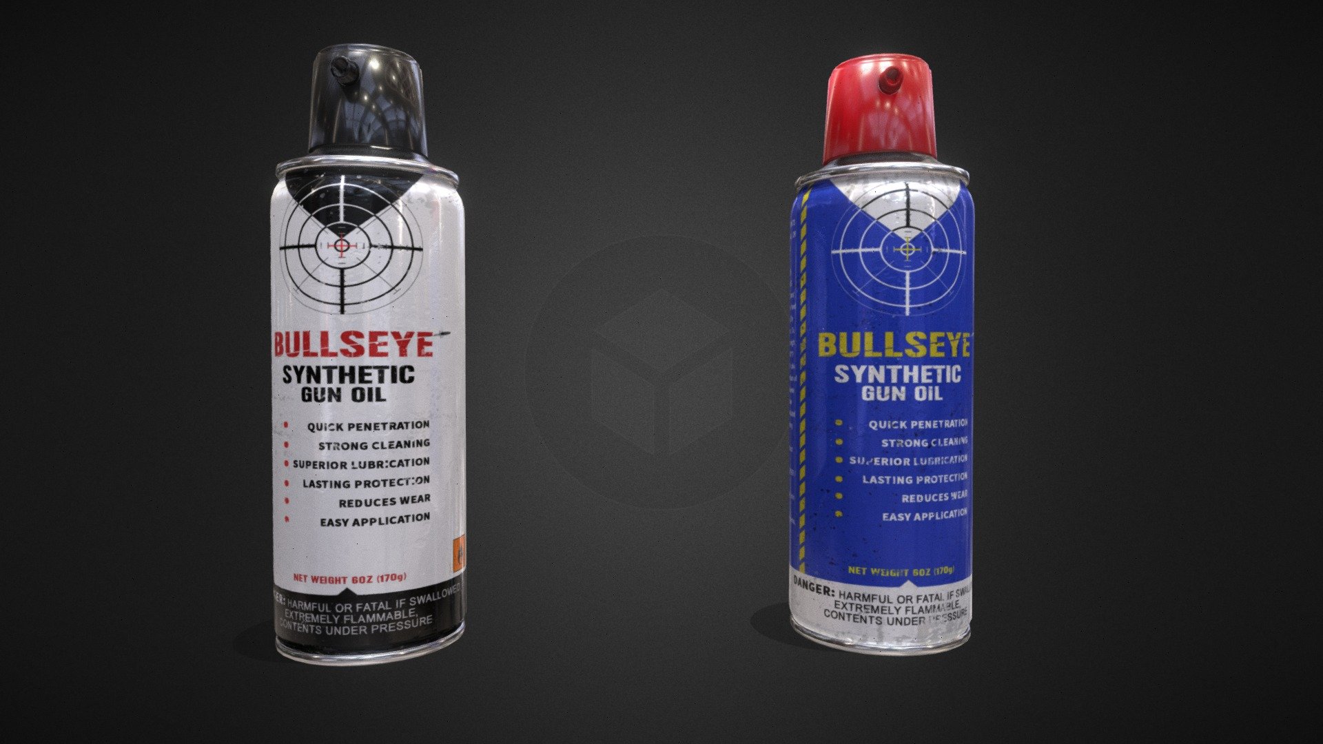 Bullseye Gun Oil | Spray Can (ITR Mod) - 3D model by HUNjozsi [f6c9f02 ...