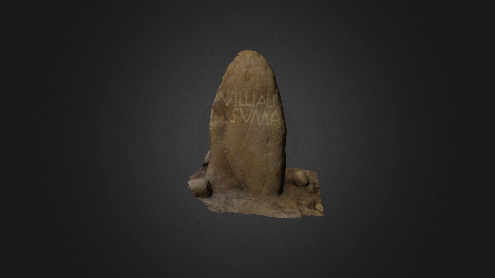 Bene Vagienna Stele - 3D model by opaxir [f6caadb] - Sketchfab