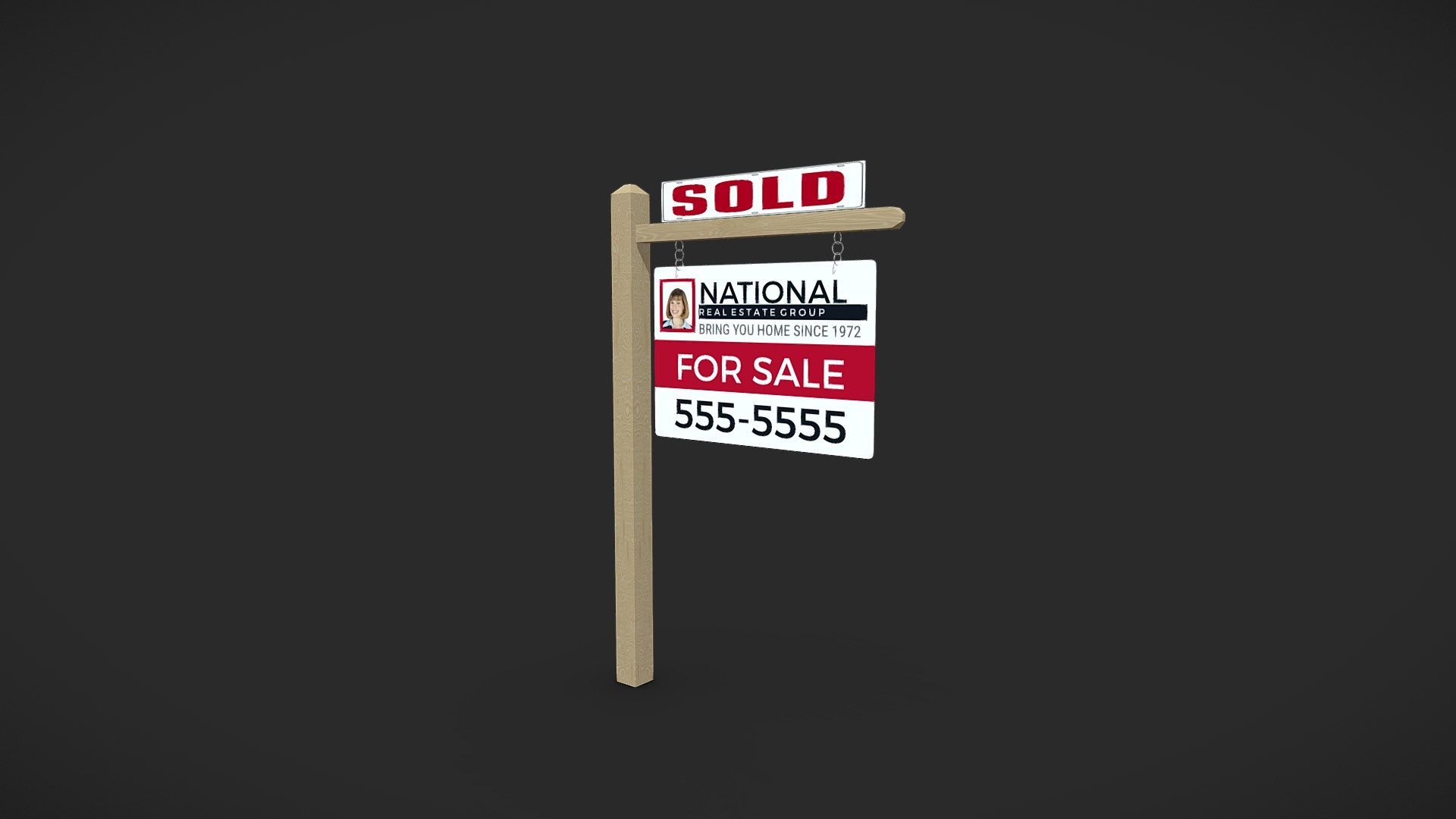Modern Real Estate Sign - Download Free 3D model by Unreal Designer ...