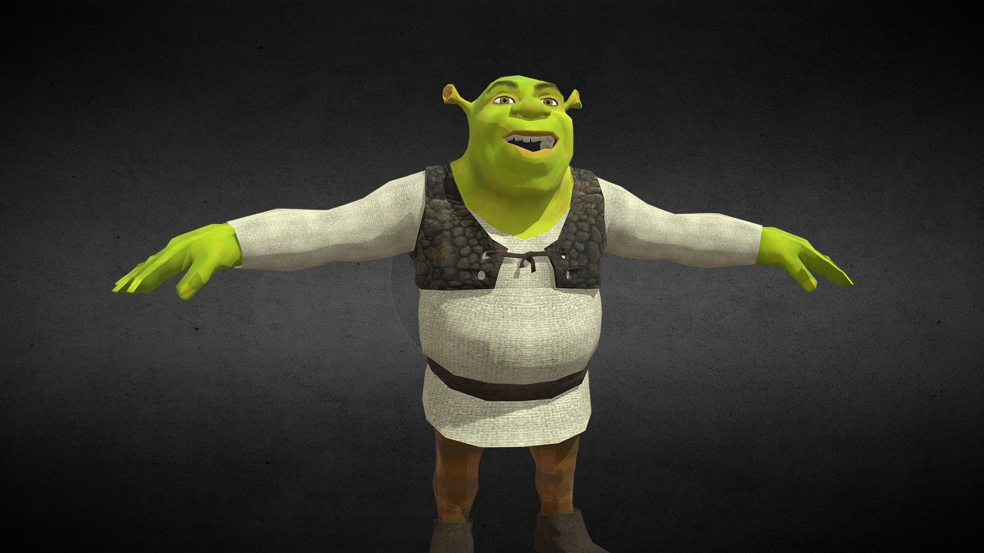 Xbox - Shrek - Shrek - Download Free 3D model by Kyle.withem [f6cbca4 ...