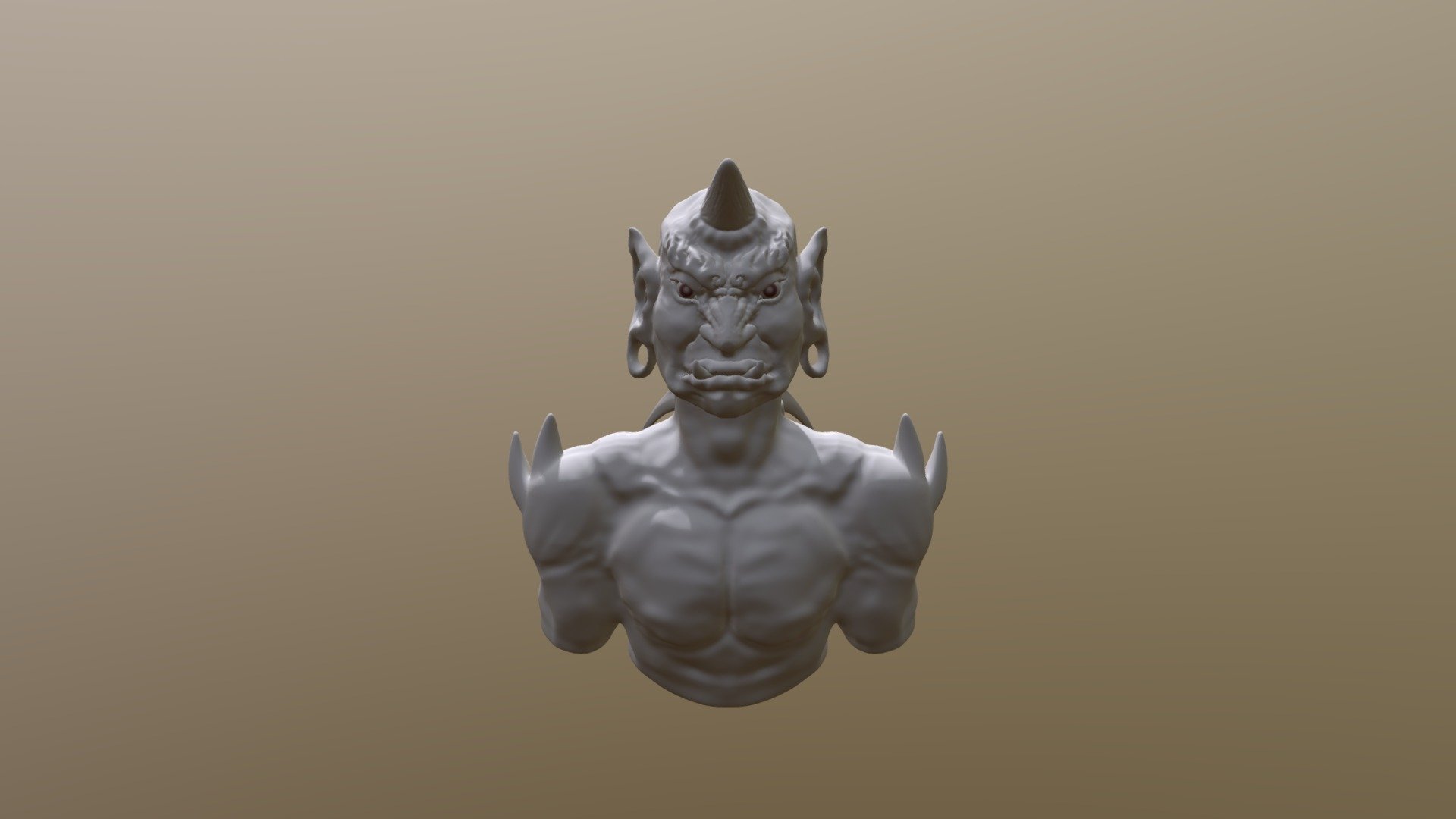 Demon - 3D model by Tsuki (@tsukisart) [f6cc19f] - Sketchfab