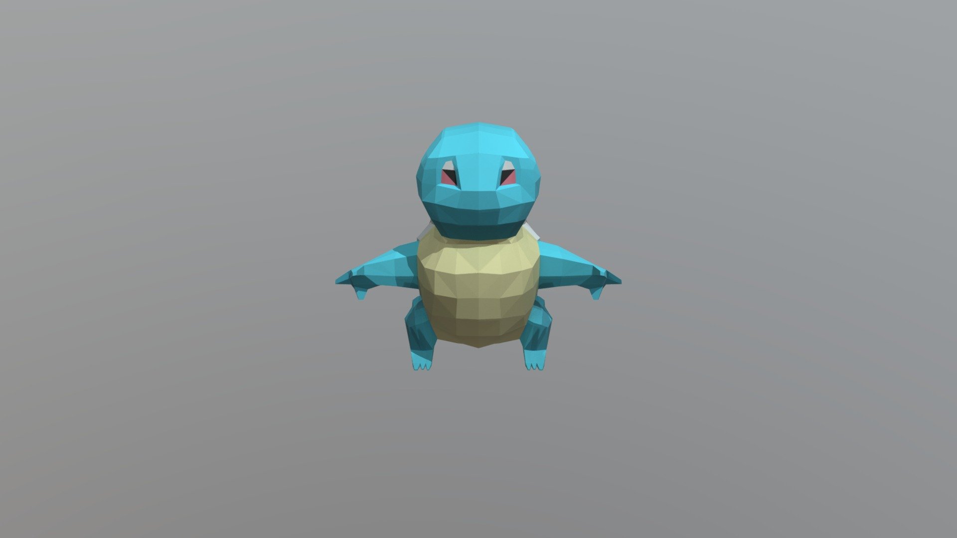 Squirtle - 3D model by alfaeusaezuah [f6ccd6e] - Sketchfab