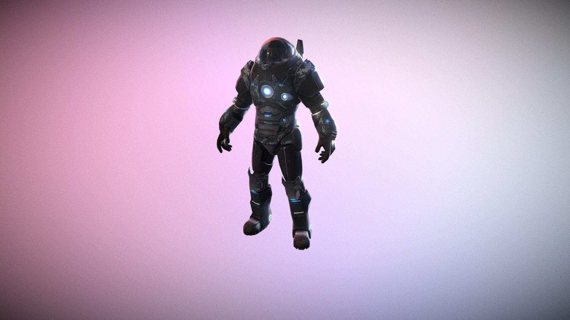 Space Explorer - 3D model by polygonmaker [f6ceb66] - Sketchfab