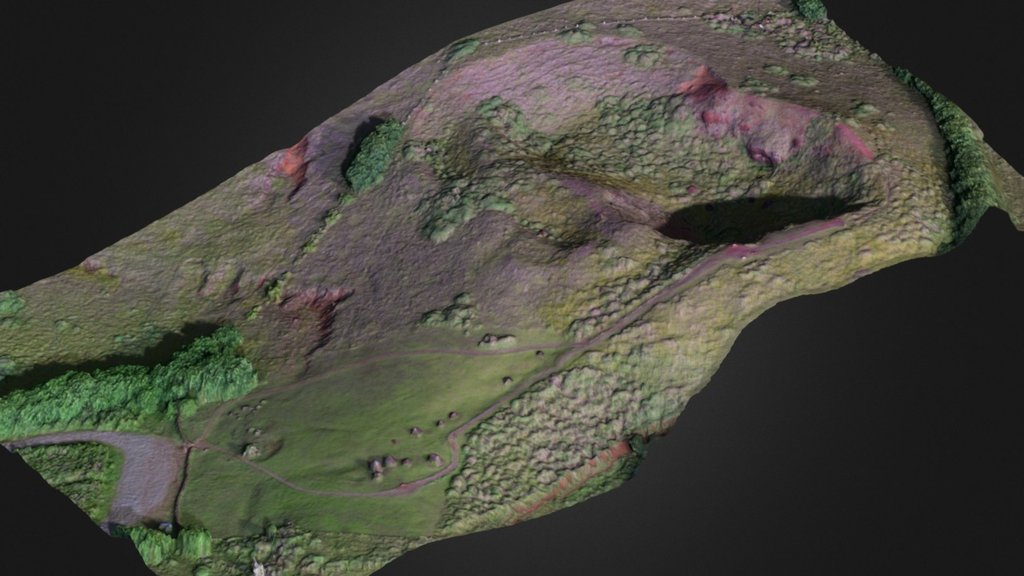 Puna Pau - 3D model by SUMO GeoSurveys (@aerial-cam) [f6cee63] - Sketchfab