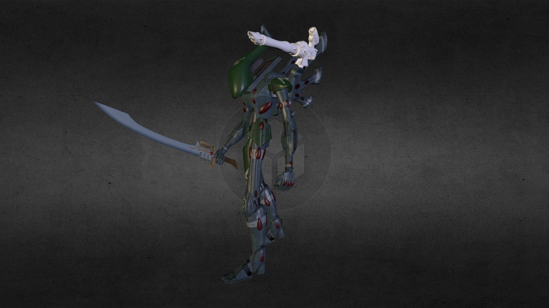 Wraithlord V1 - 3D model by varsh_art (@varshart) [f6cf557] - Sketchfab