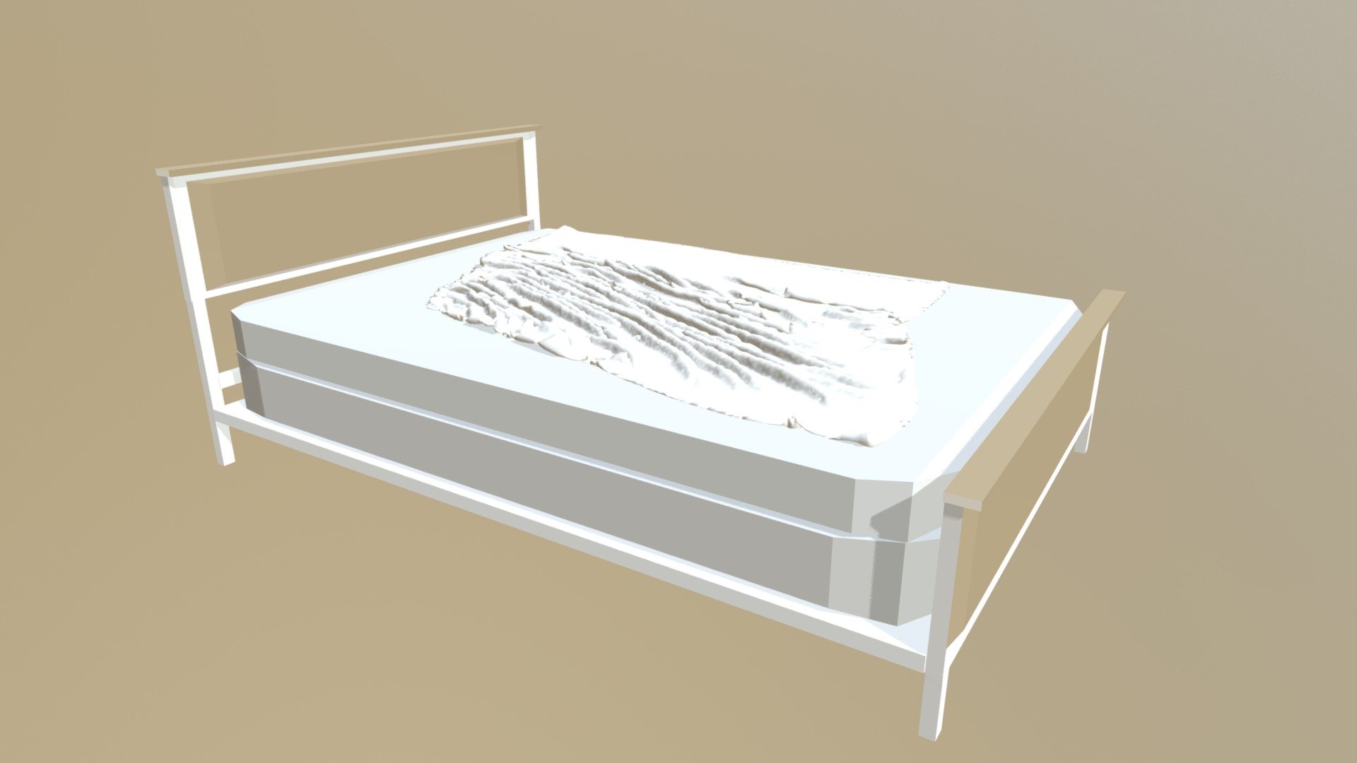 messy bed - 3D model by Ray Hornsby (@stinkle) [f6d0eb9] - Sketchfab