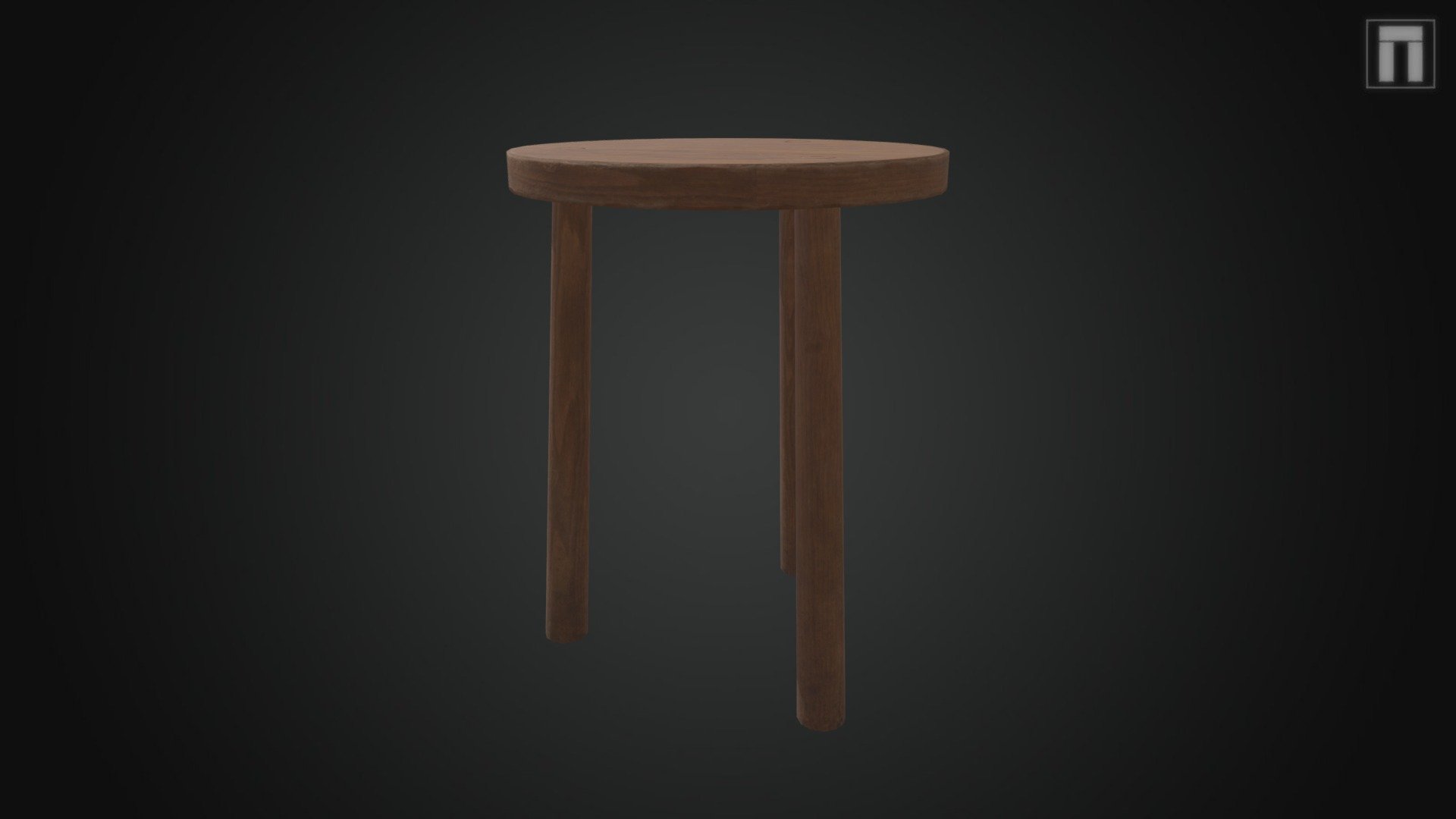 Medieval Three-Legged Stool - 3D model by Wessex Archaeology ...