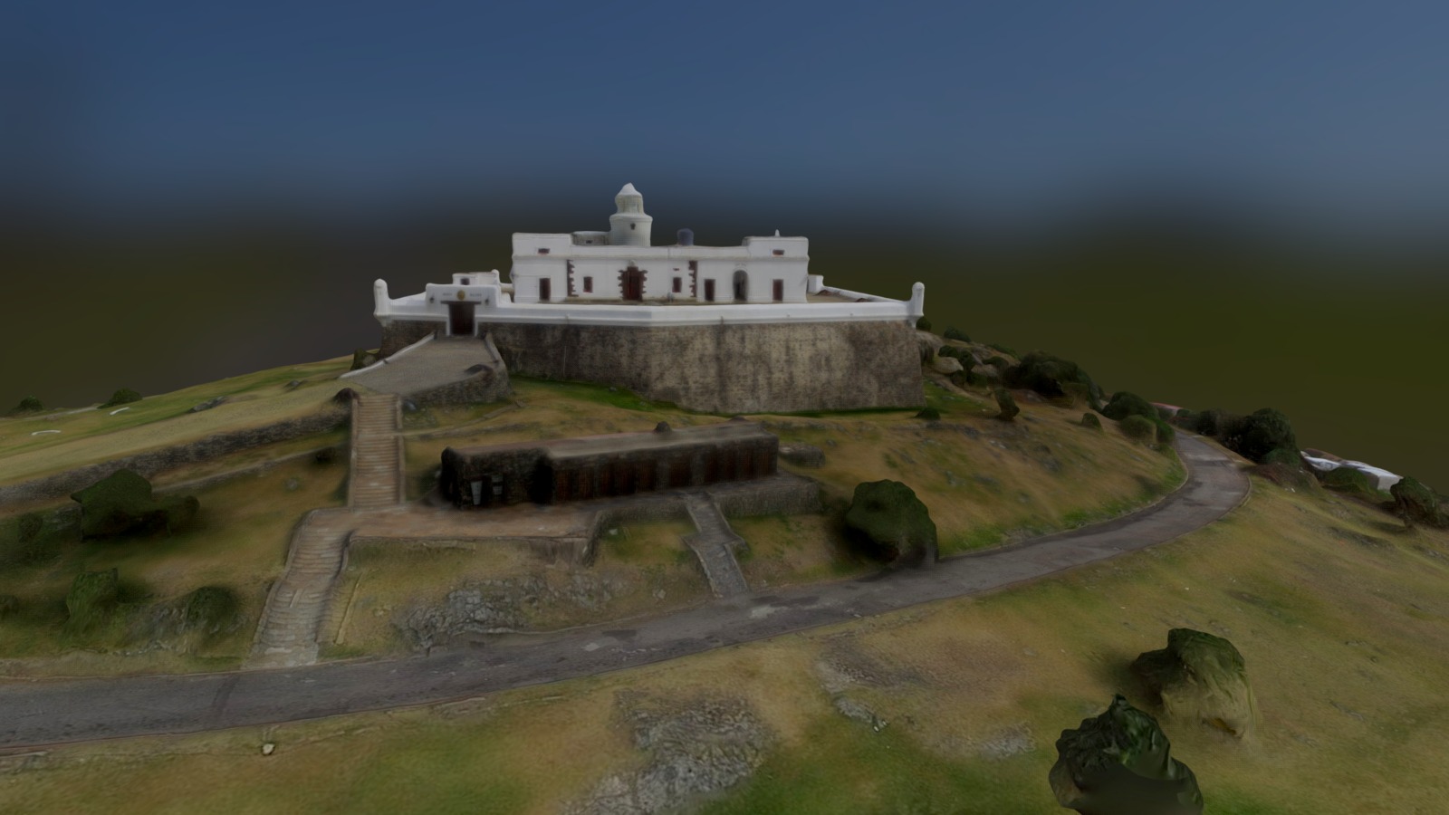 Fortaleza del Cerro de Montevideo - 3D model by SSRA [f6d43b2] - Sketchfab
