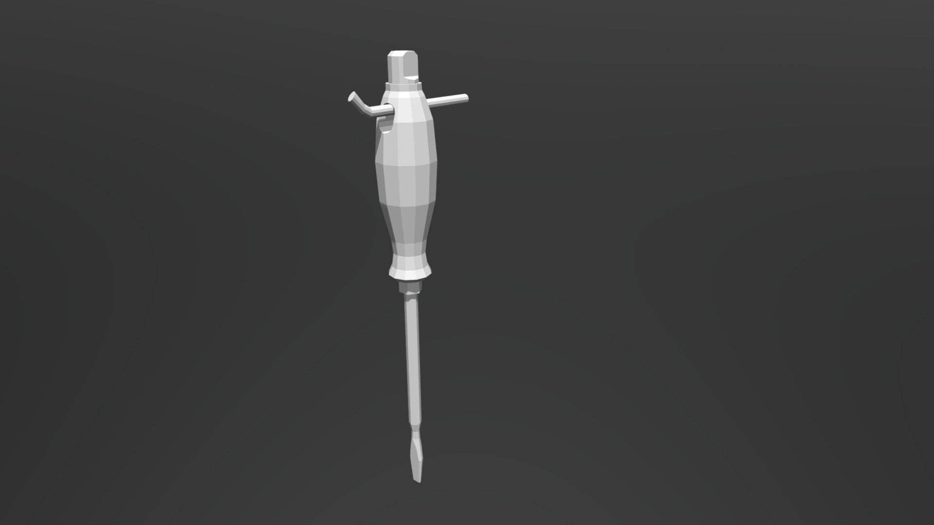 Screwdriver - 3D model by Filinoid [f6d533b] - Sketchfab
