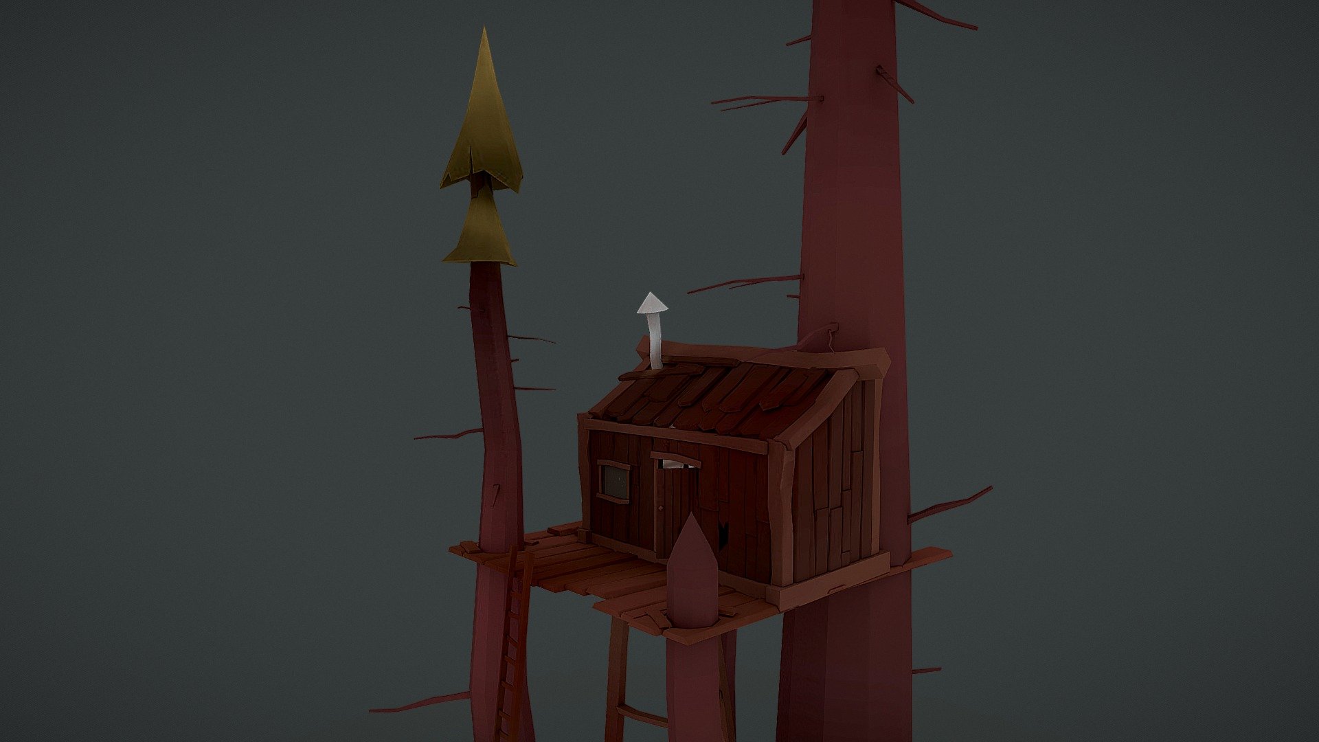 Tree House - Download Free 3D model by Valentine_vanSteenbergen ...