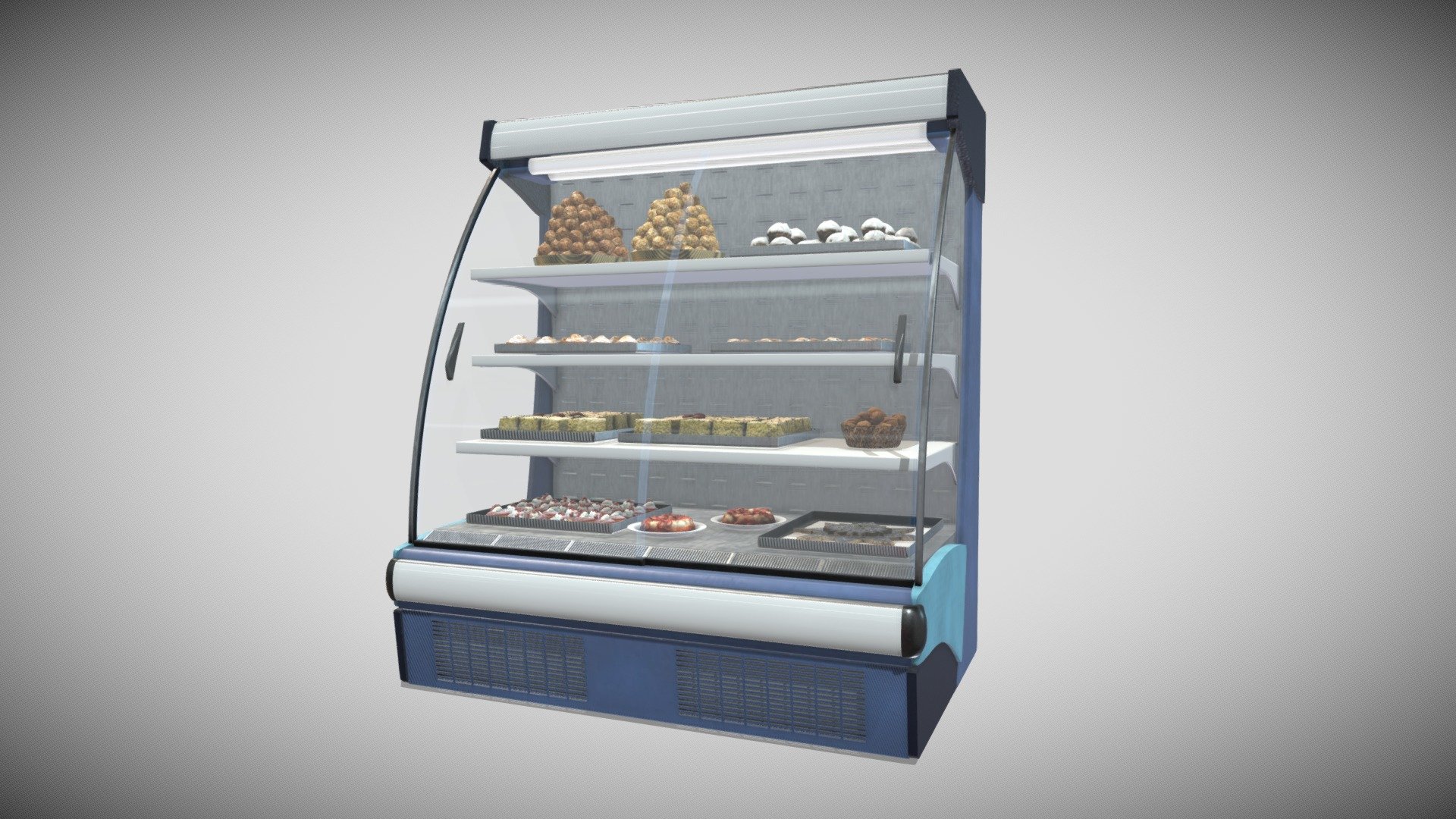 Showcase Food - Buy Royalty Free 3D model by Francesco Coldesina ...