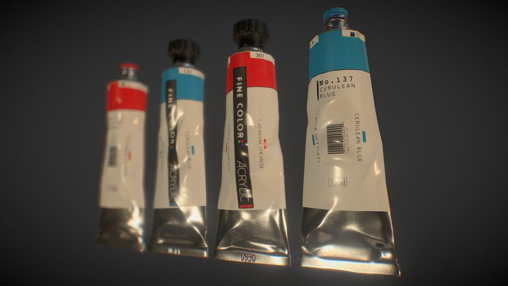 Acrylic - 3D model by J.Seok Lee (@sonaki82) [f6d9951] - Sketchfab