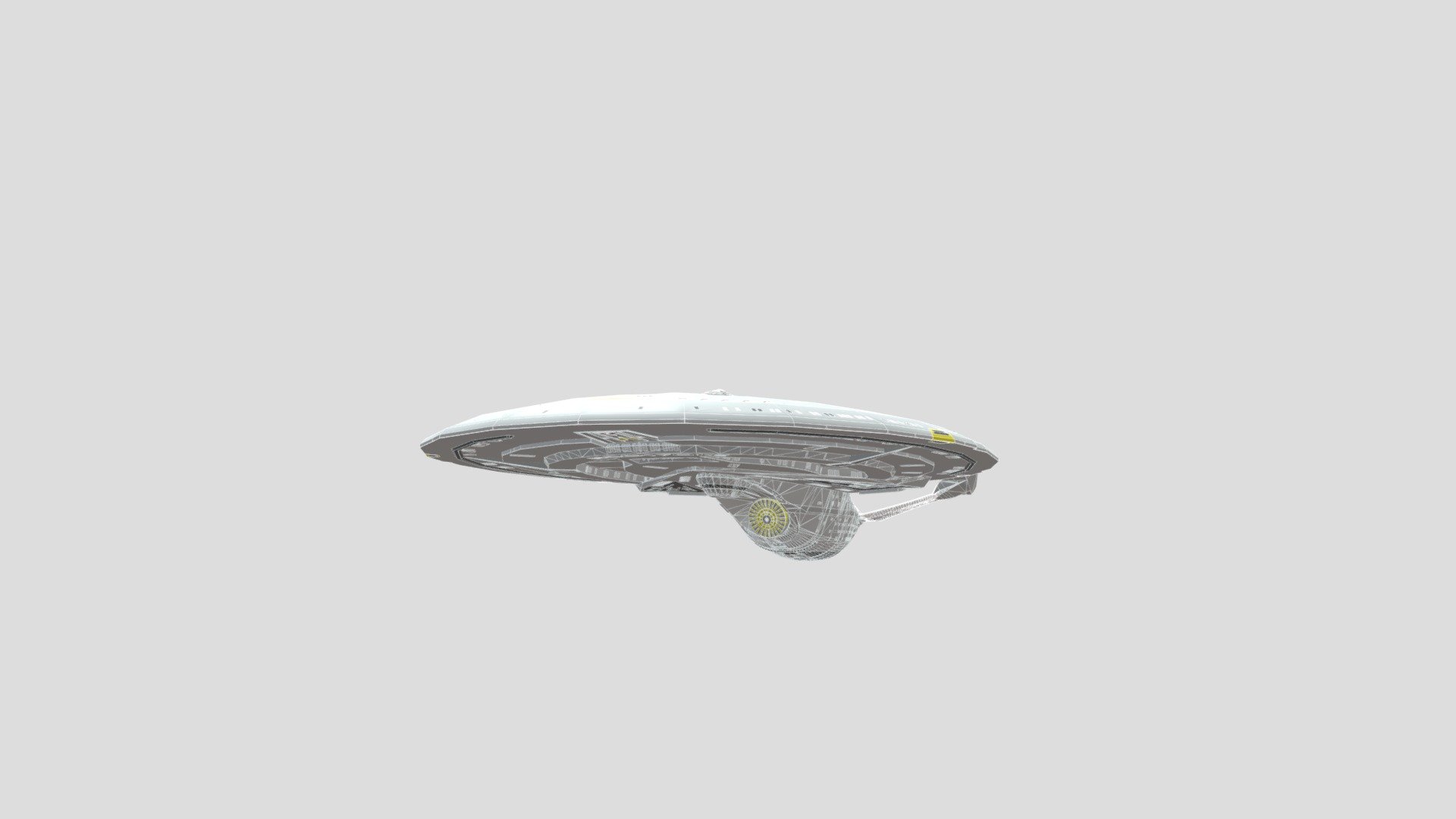 USS Enterprise E Sovereign Class Starship - Download Free 3D model by ...