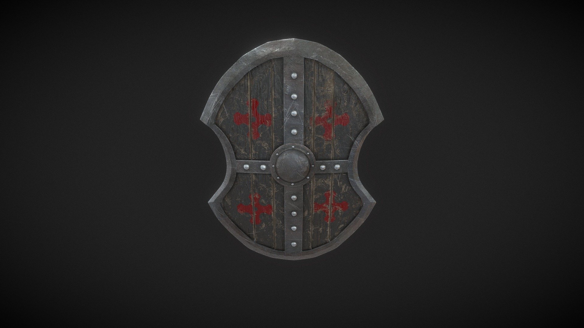 Shield - 3D model by michelemarro [f6dc542] - Sketchfab
