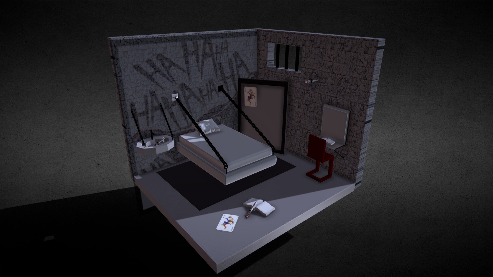 Laugh Room - Download Free 3D model by Albert.Cassidy [f6dca8b] - Sketchfab