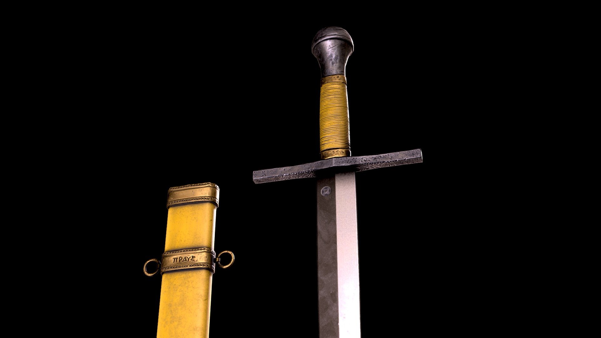 Sword Design - 3D model by Béla Csampai (@stealth4health) [f6dd6fb ...