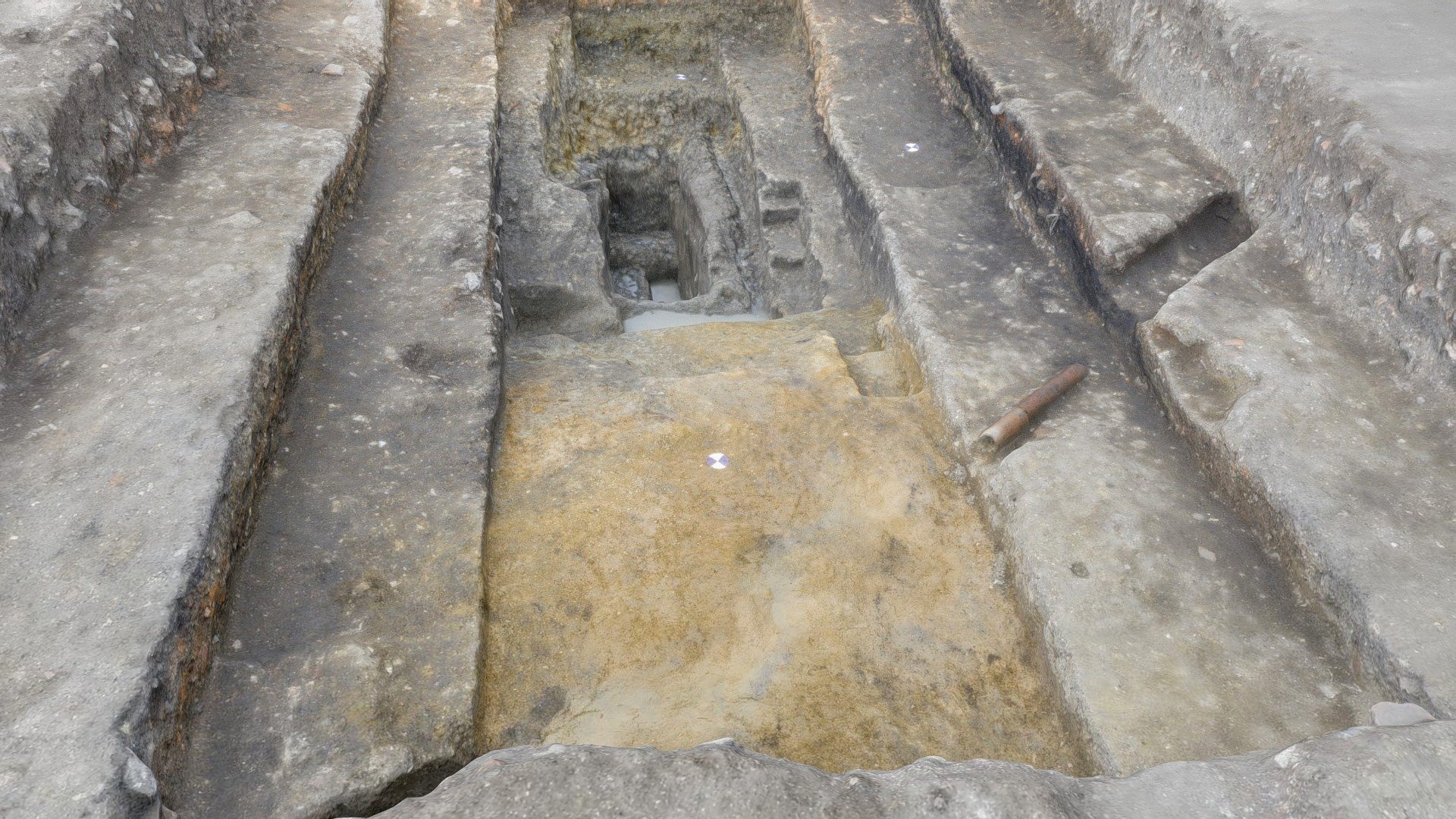 Silchester Baths Iron Age Boundary Ditch - 3D model by University of ...