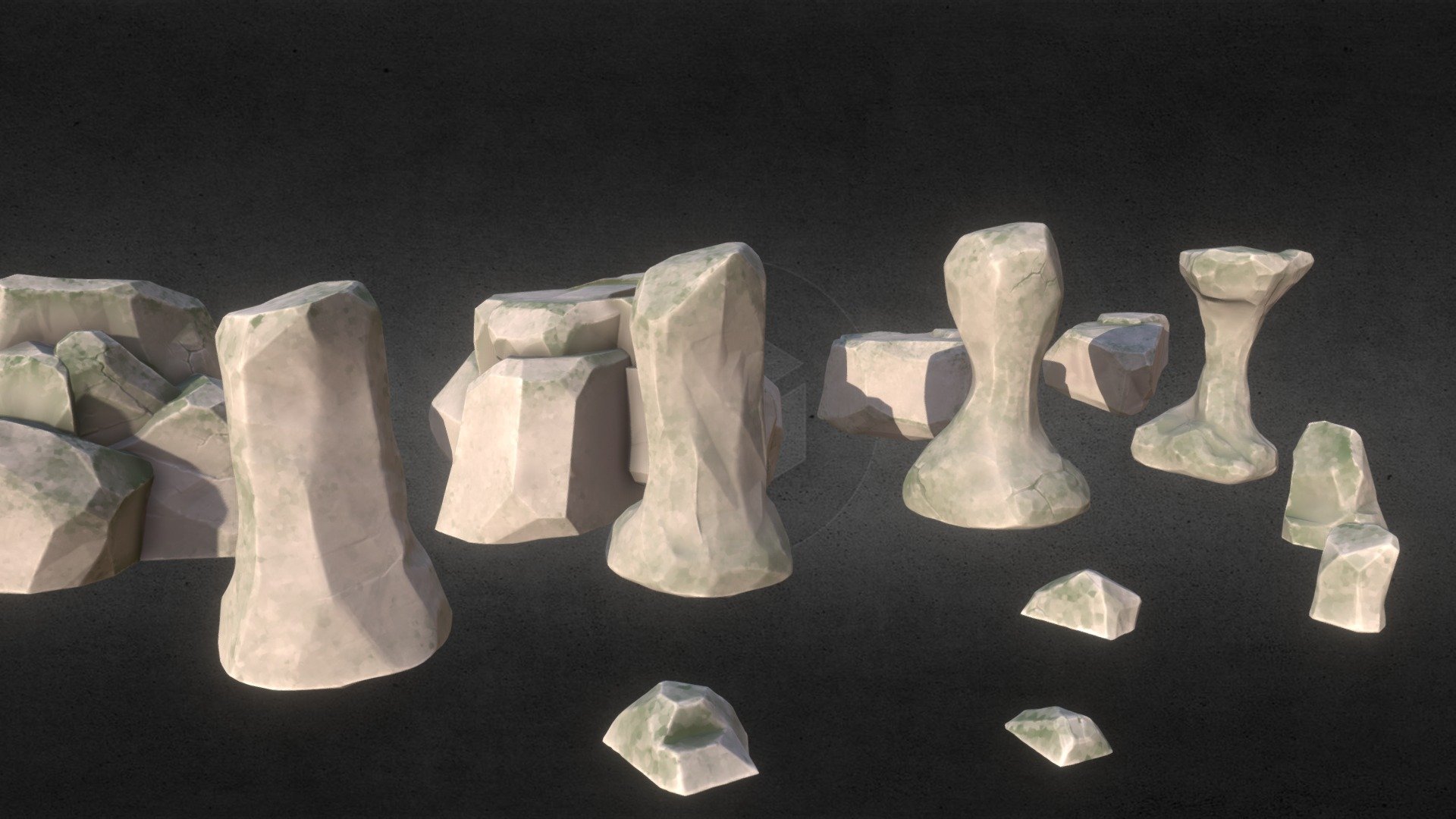 Modular Cave Elements - 3D model by hasu123 [f6df68f] - Sketchfab