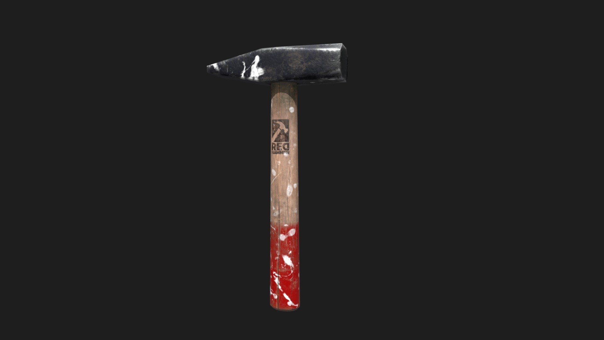 Red hammer - Download Free 3D model by Tanya Grimm (@vong66) [f6e09cc ...