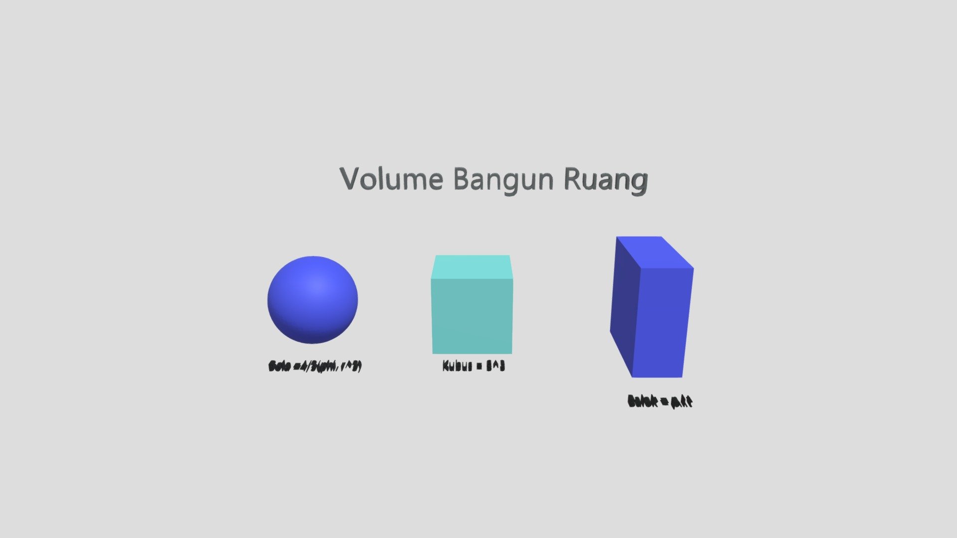 Volume - 3D model by Nadyameldi [f6e39b0] - Sketchfab