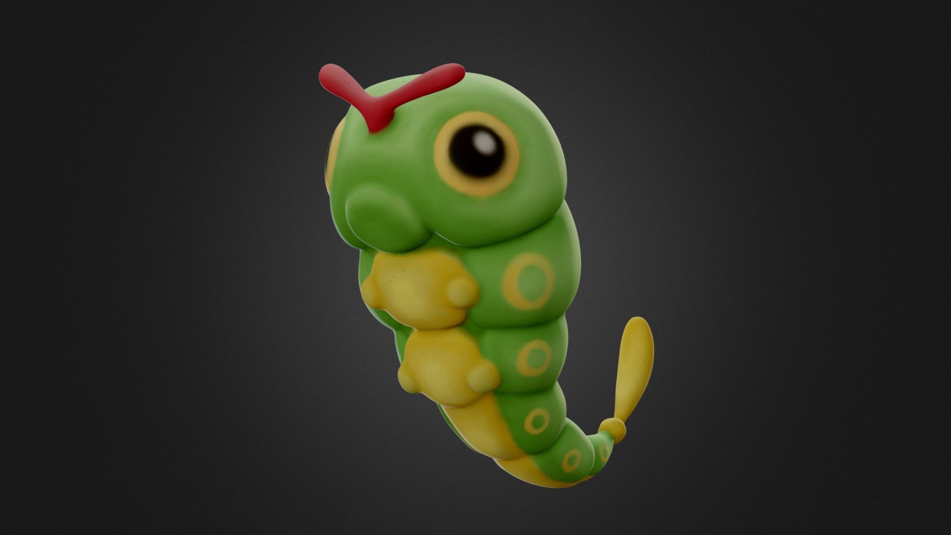 Caterpie | Bug Pokemon - Download Free 3D model by ninja of stealth ...