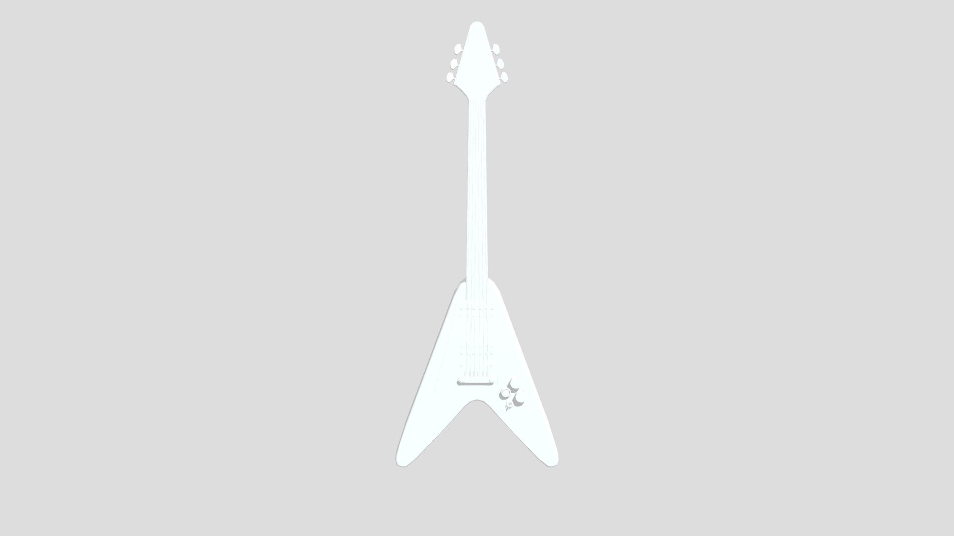 Guitar Reference - 3D model by aphr2002 [f6e5546] - Sketchfab