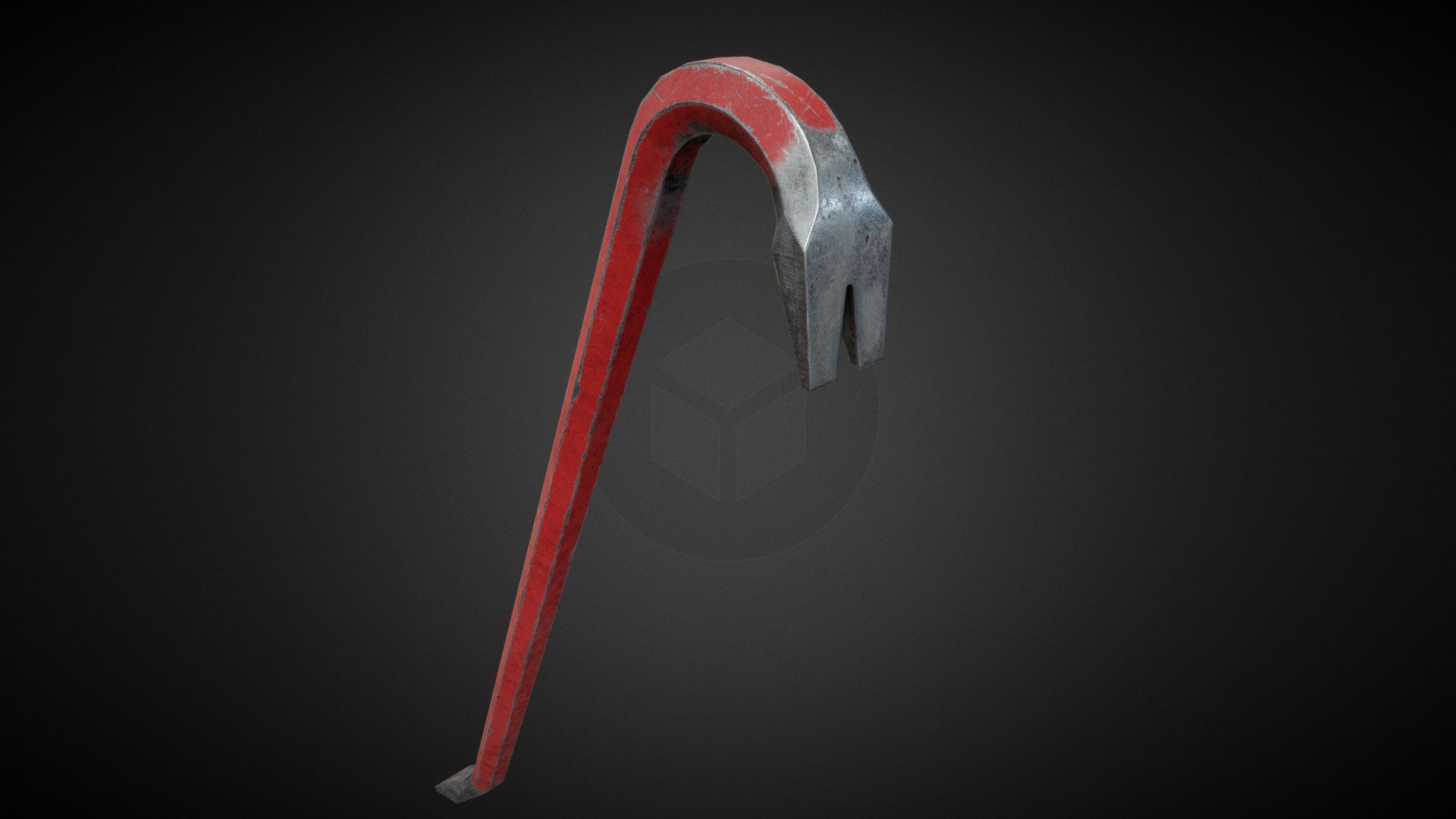 Crowbar (Low Poly / Free) - Download Free 3D model by Undertaker ...