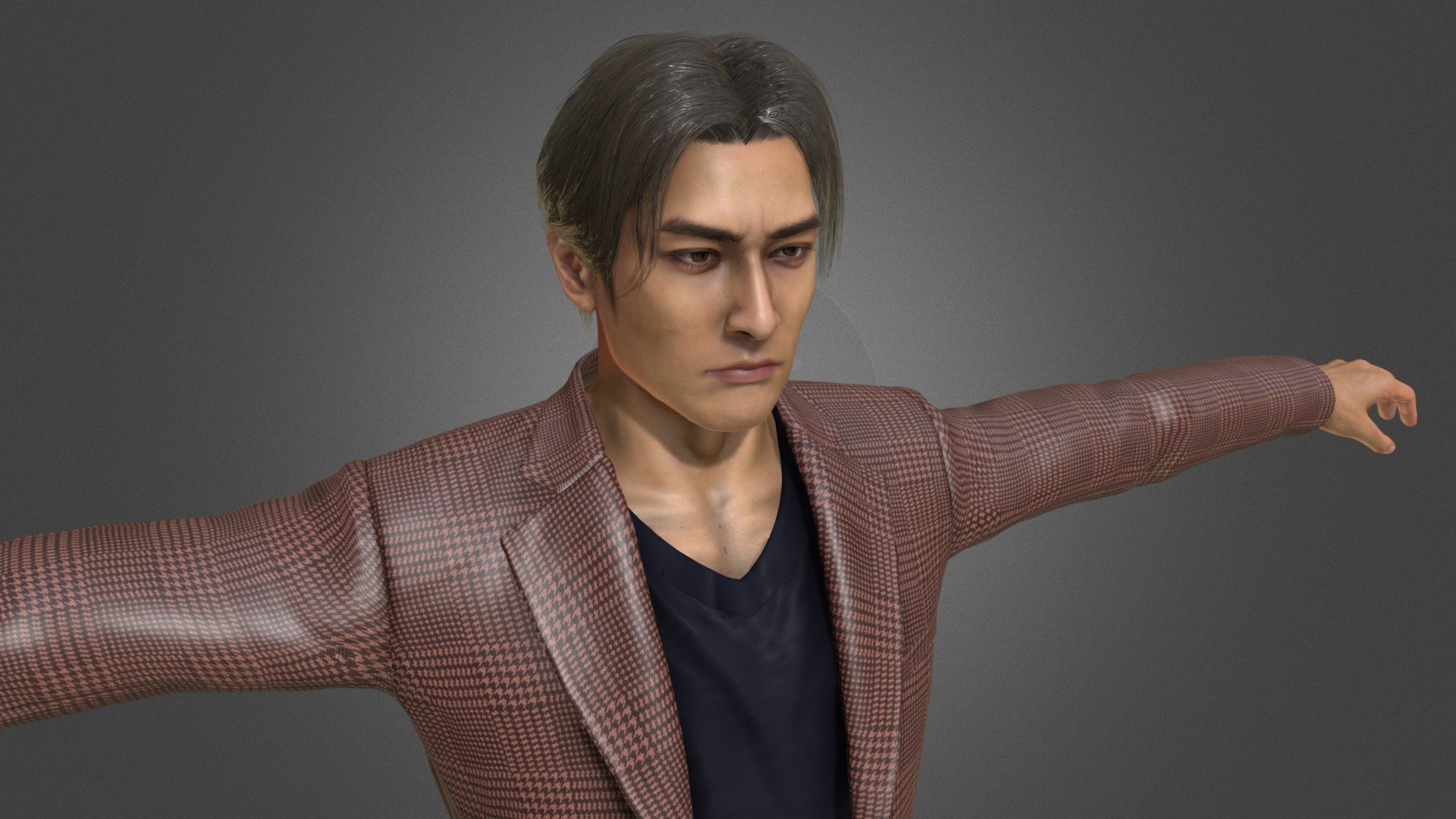 Yakuza Kiwami 3 Demo - Mine (jacket) - Download Free 3D model by ...