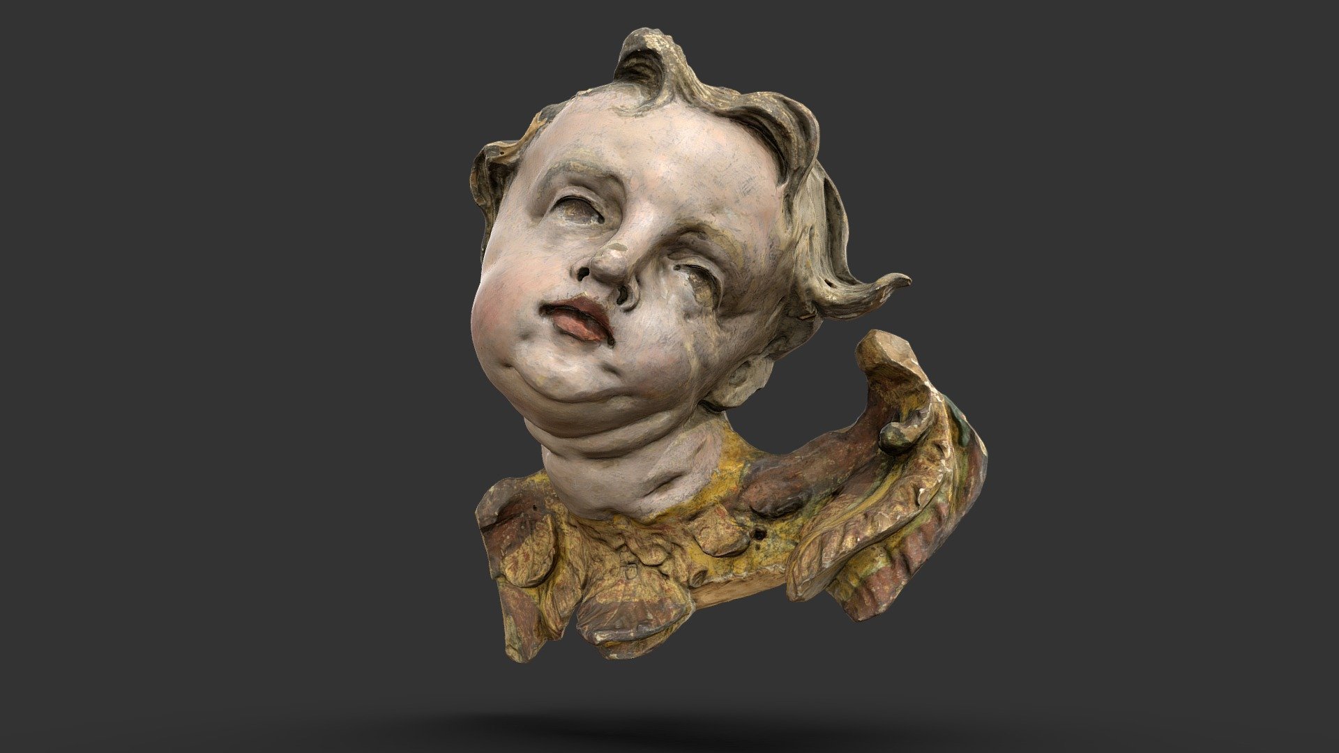 Head of an Angel - 3D model by MyFutureHeritage [f6e83f2] - Sketchfab