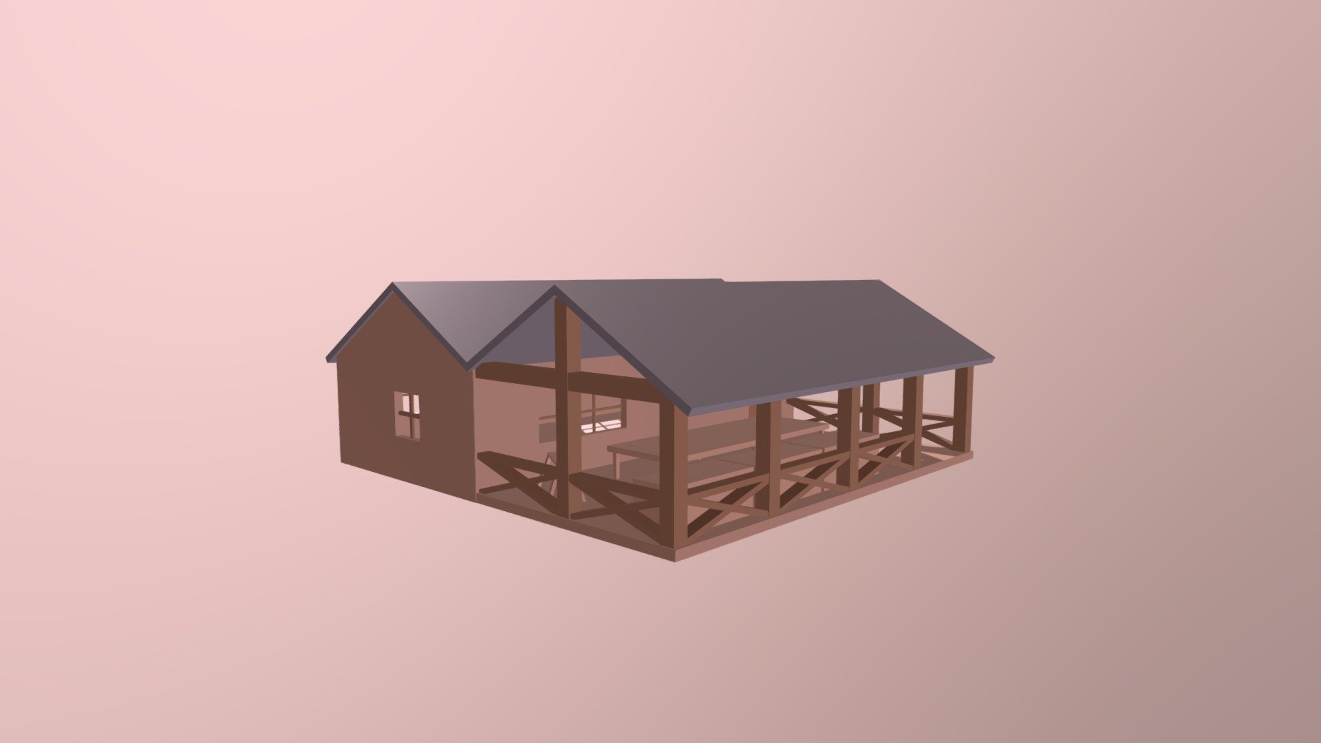 Builders Hut - 3D model by glen.cameron.414 [f6ec3bb] - Sketchfab
